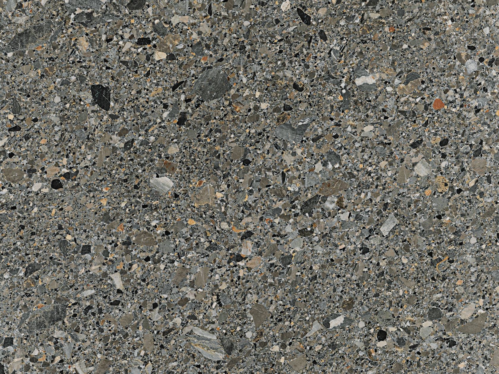 Porcelain stoneware wall/floor tiles with stone effect CEPPO ANTRACITA ...