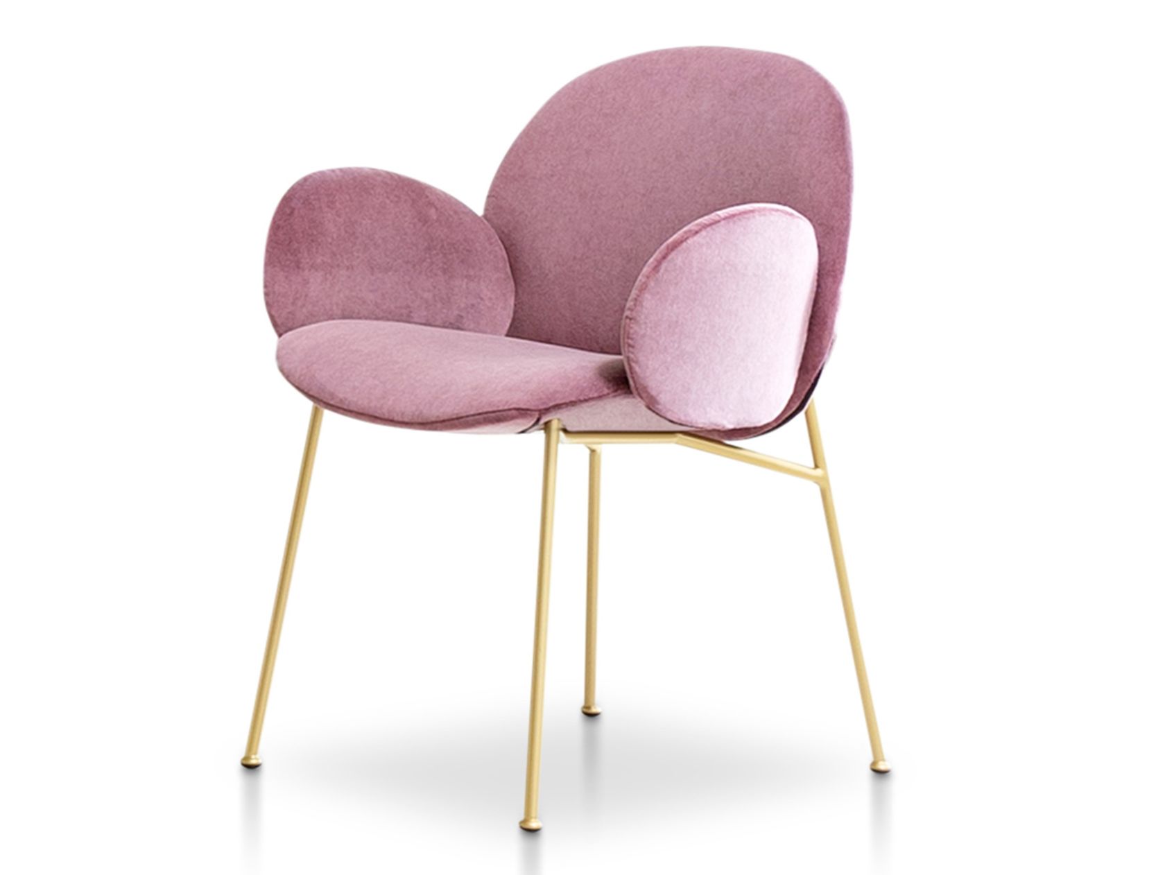OLA | Chair with armrests Ola Collection By Saba Italia