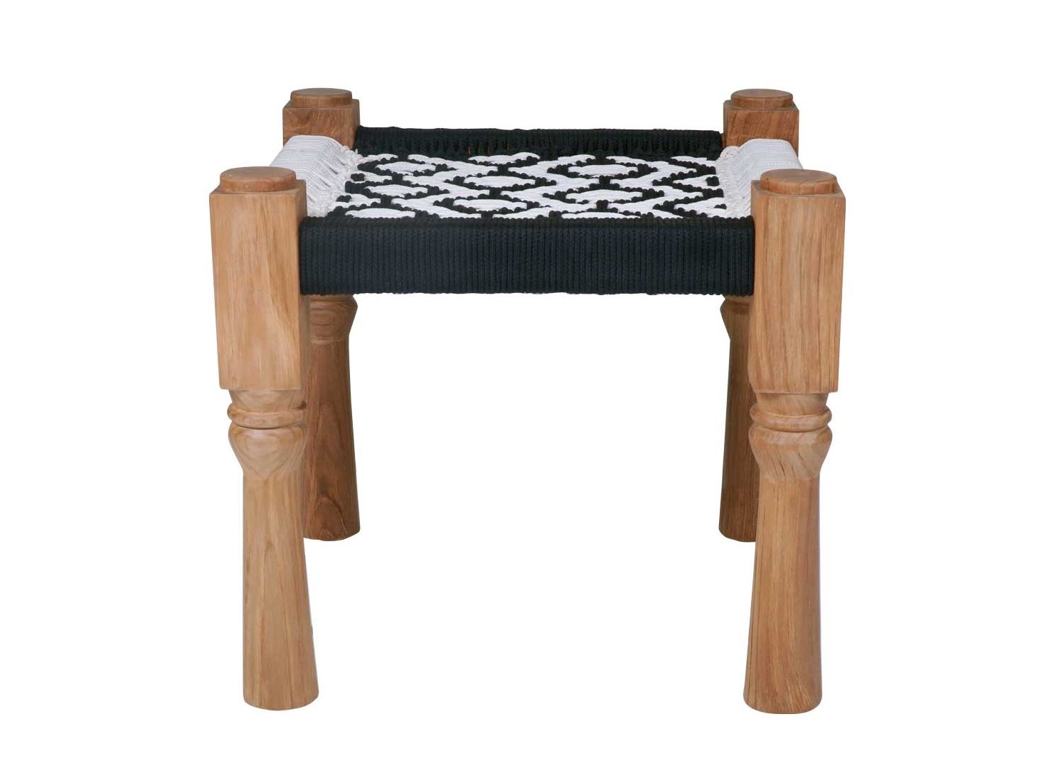 CHARPAI | Rope stool By Il Giardino di Legno design CIPIUELLE