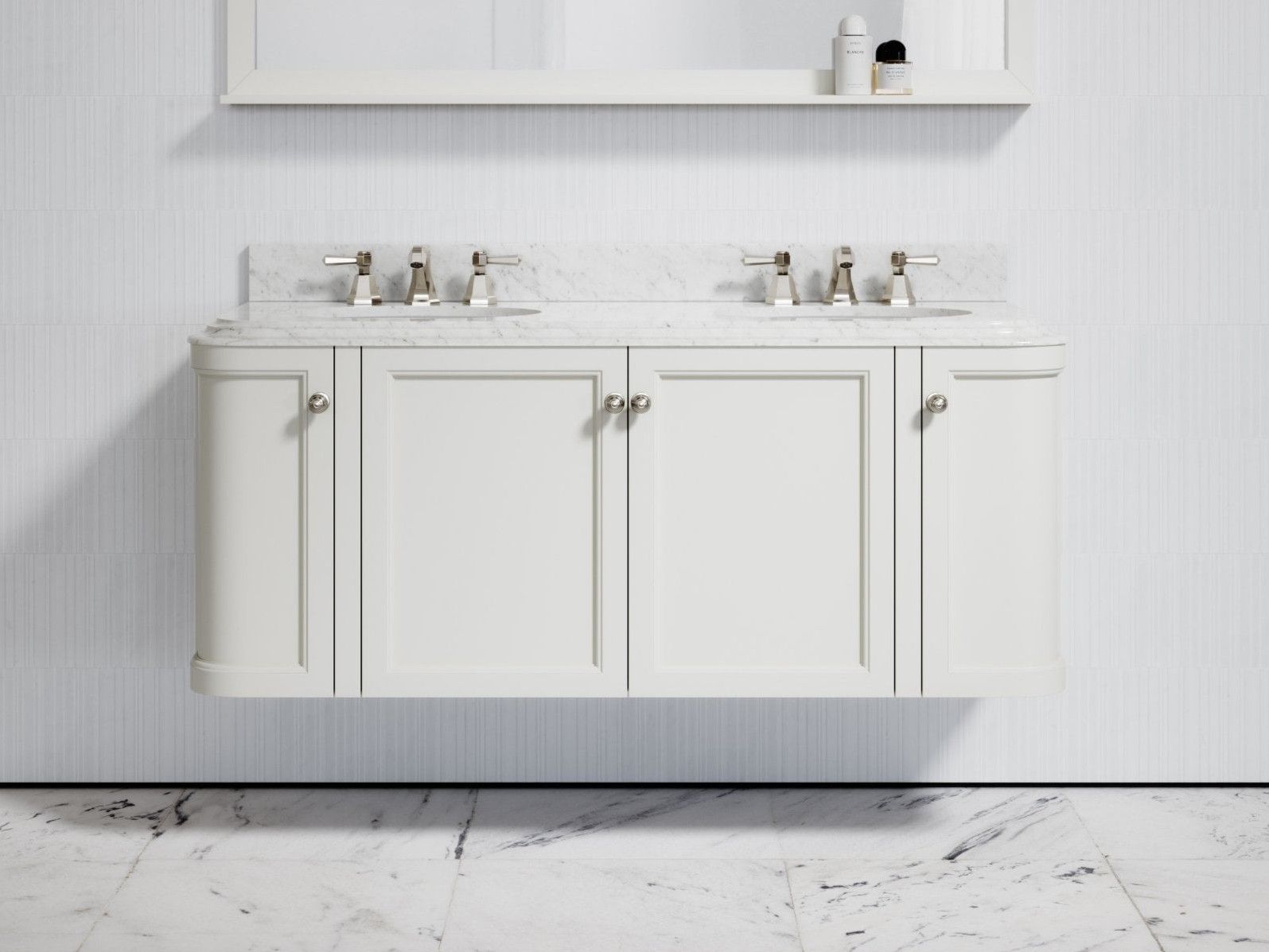 CHARSLEY | Double vanity unit By LUSSO
