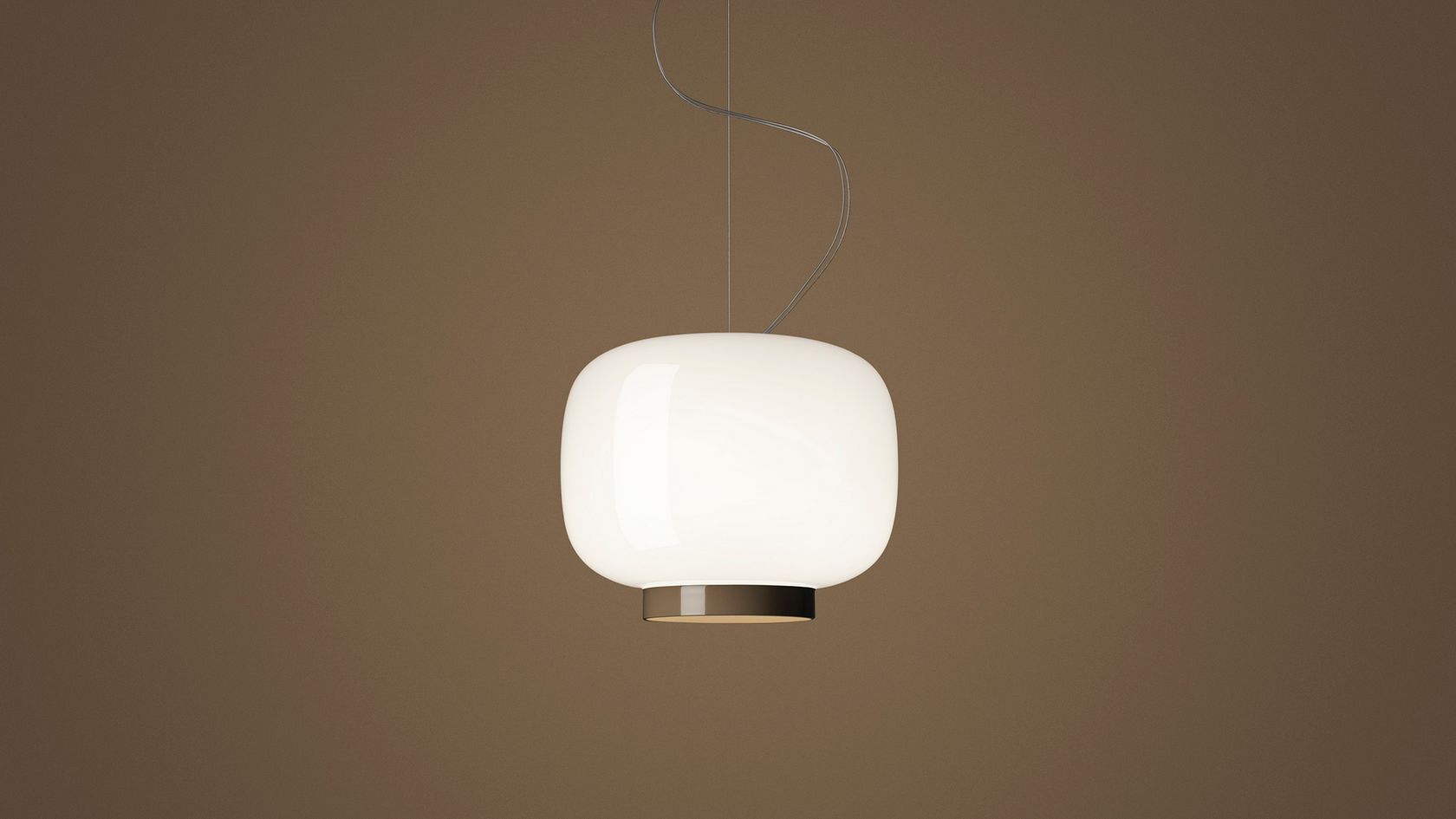 CHOUCHIN REVERSE 3 LED blown glass pendant lamp By Foscarini