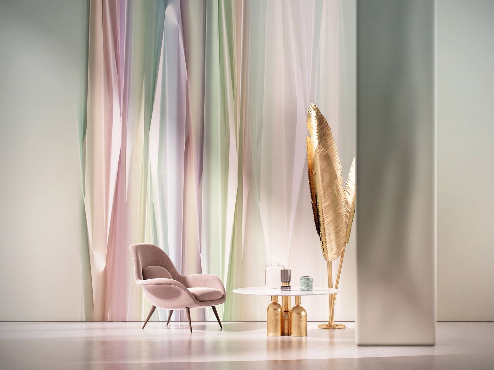 Digital printing wallpaper CHROMA COLLECTION IX Creative Wallcoverings ...