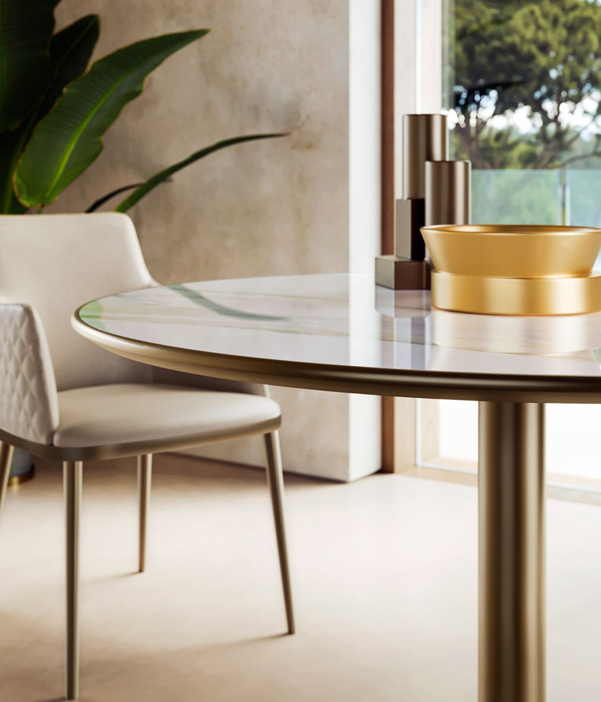 CILINDRO BISTRO | Tavolo in ceramica By EFORMA design Ollen Pal