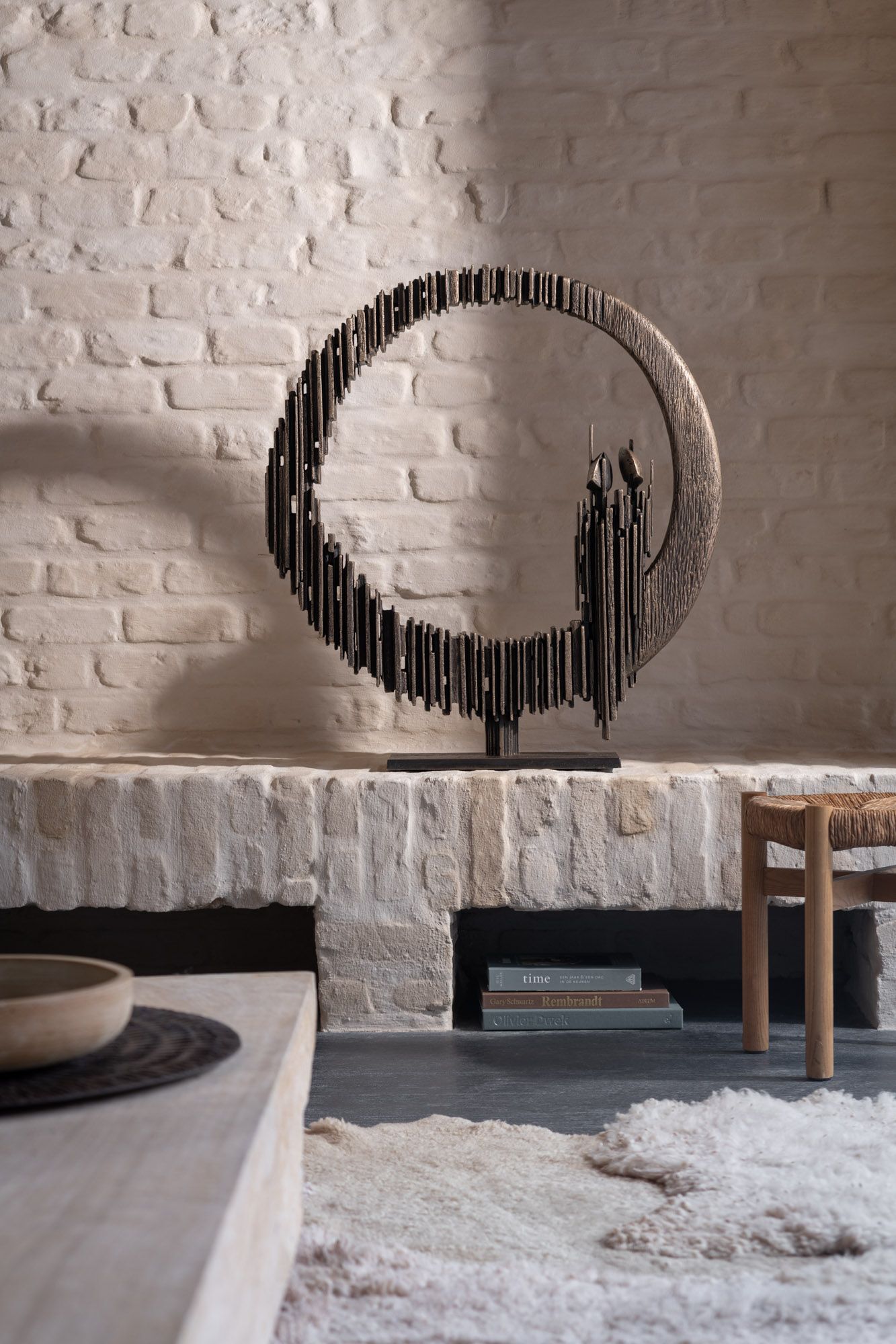 BRONZO Bronze sculpture By Gardeco Objects | design Guy Buseyne