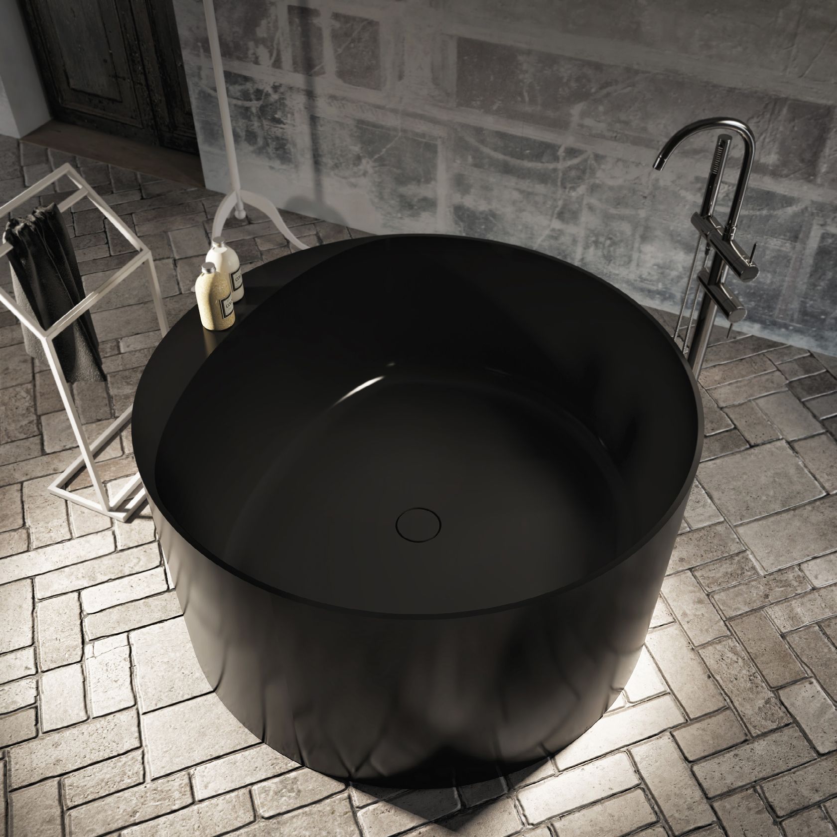CIRCULAR Freestanding round Luxolid® bathtub By Relax Design | design ...