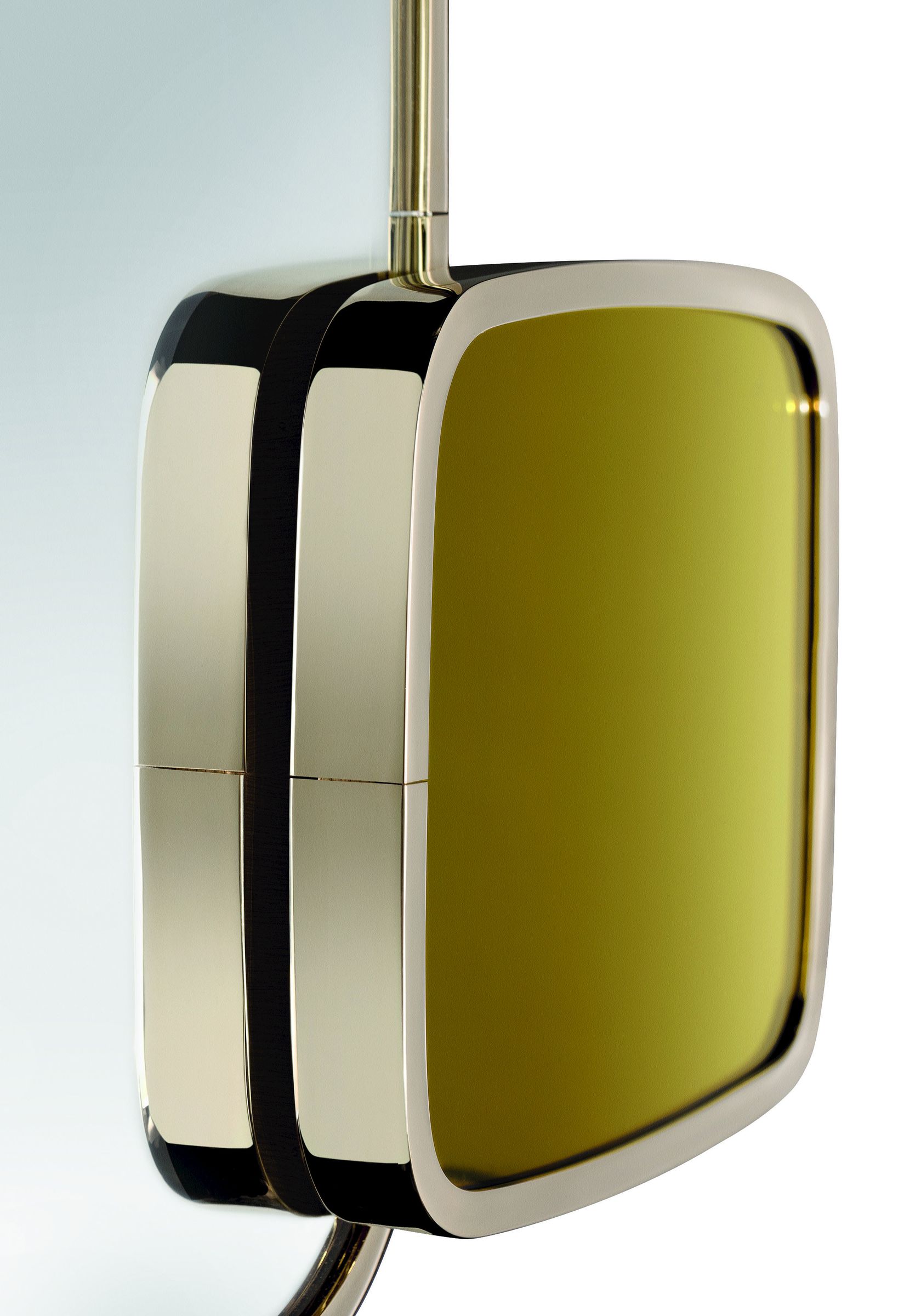 Metal mirror with shelf CLAGNY E Heritage Collection By Specimen ...