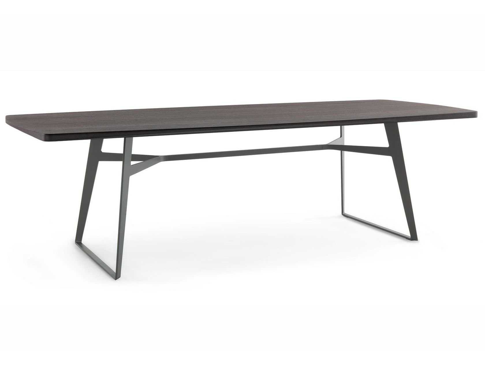 Rectangular wood veneer table CLIPPER | Table By poliform design Carlo ...