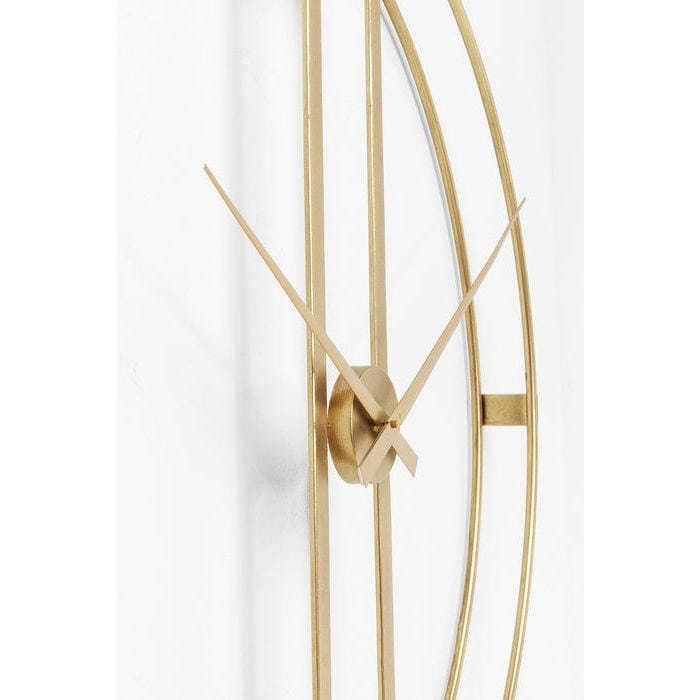 CLIP Wall-mounted powder coated steel clock By KARE Design