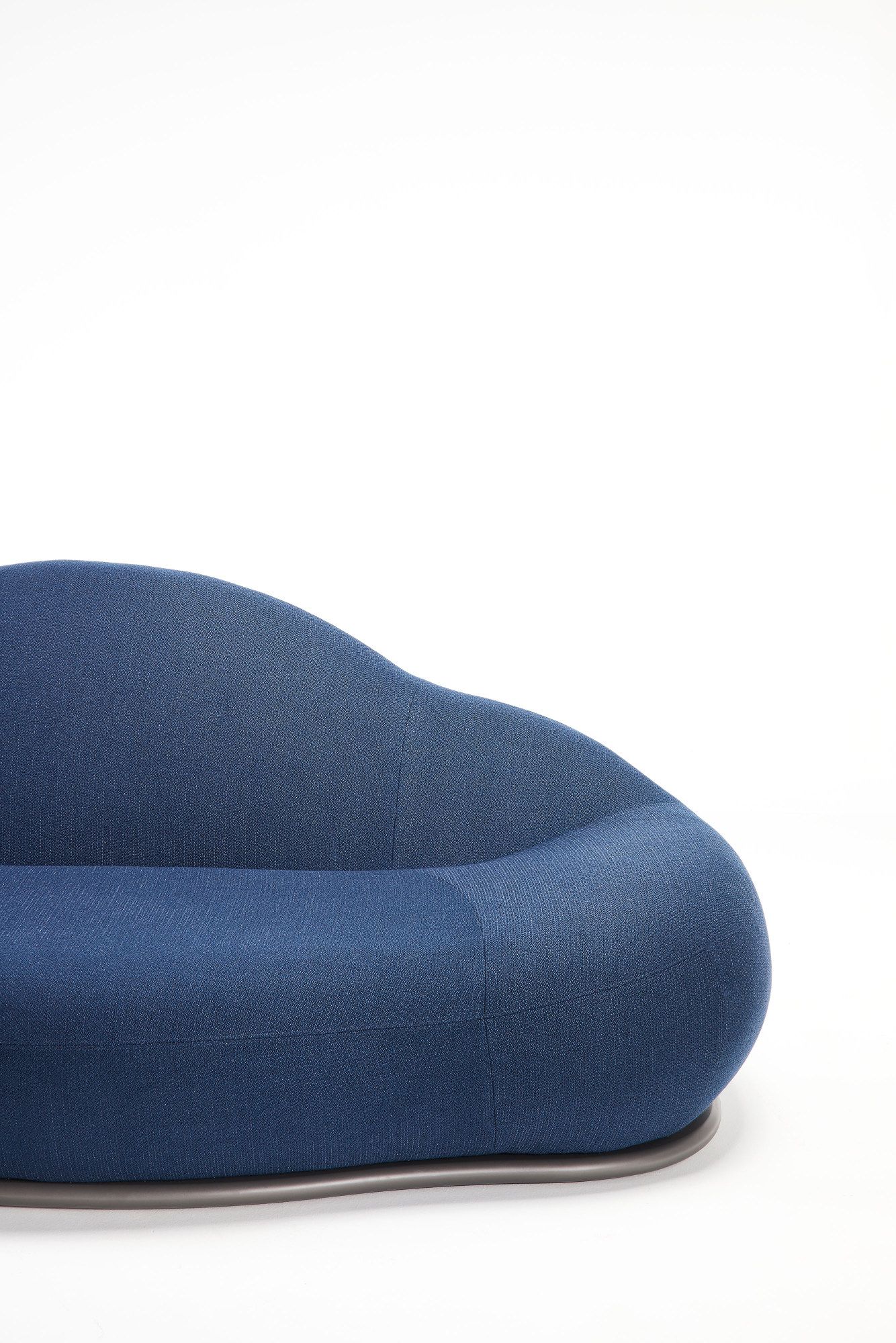 Curved 2 seater fabric sofa CLOUD Cloud Collection By grado design