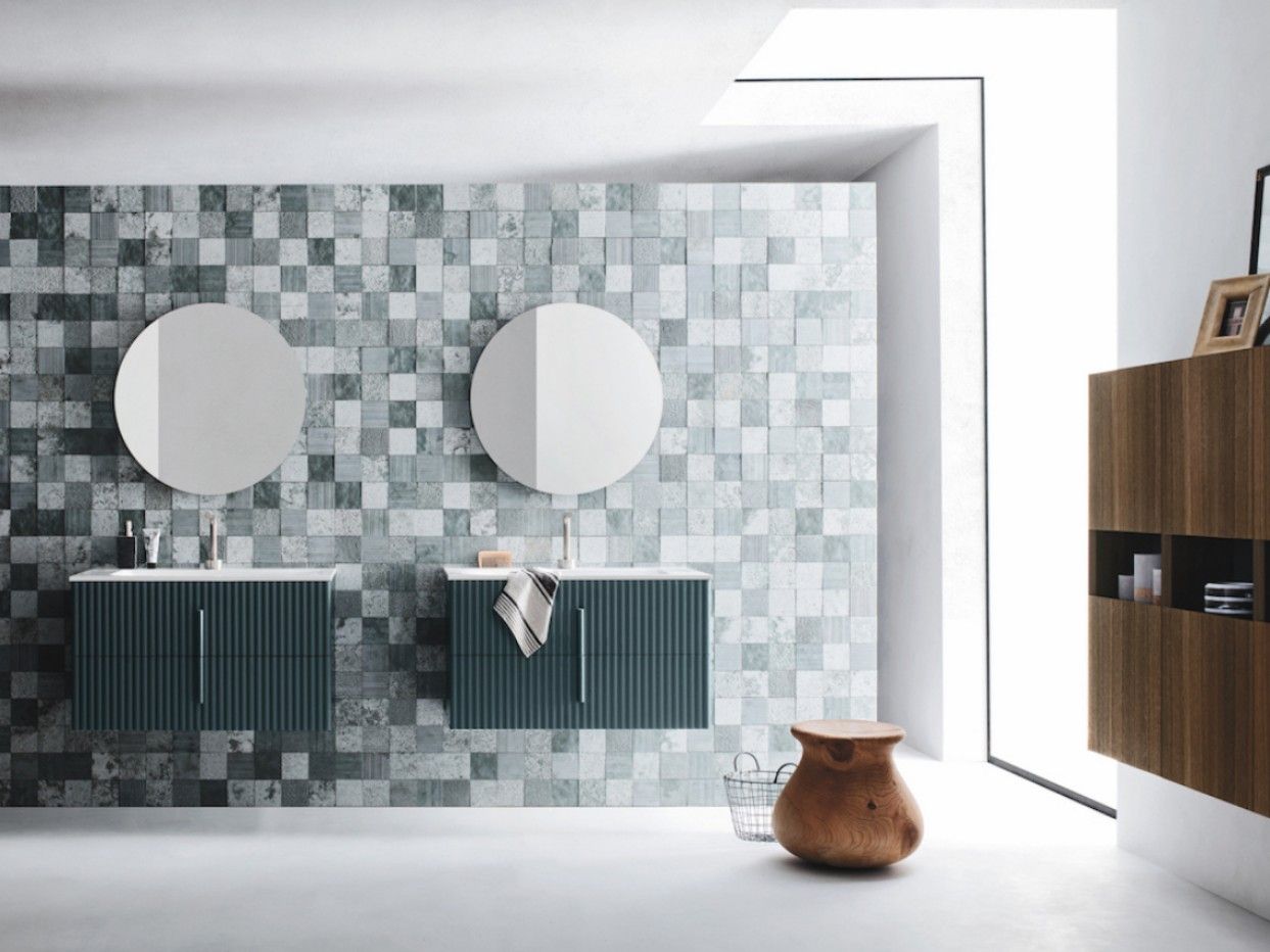 Bathroom cabinet / vanity unit CODE WAVE 12 By Arbi Arredobagno