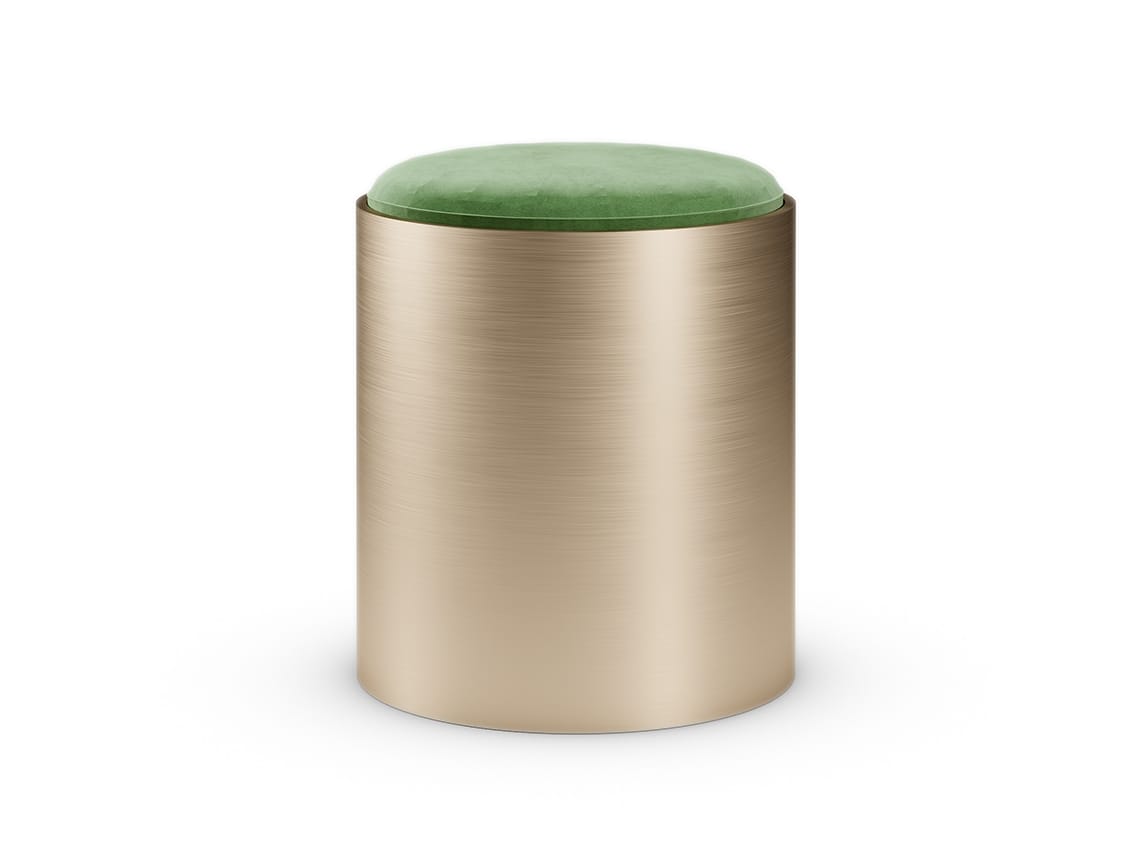 TAU 40 STEEL | Pouf Tau Collection By Reflex