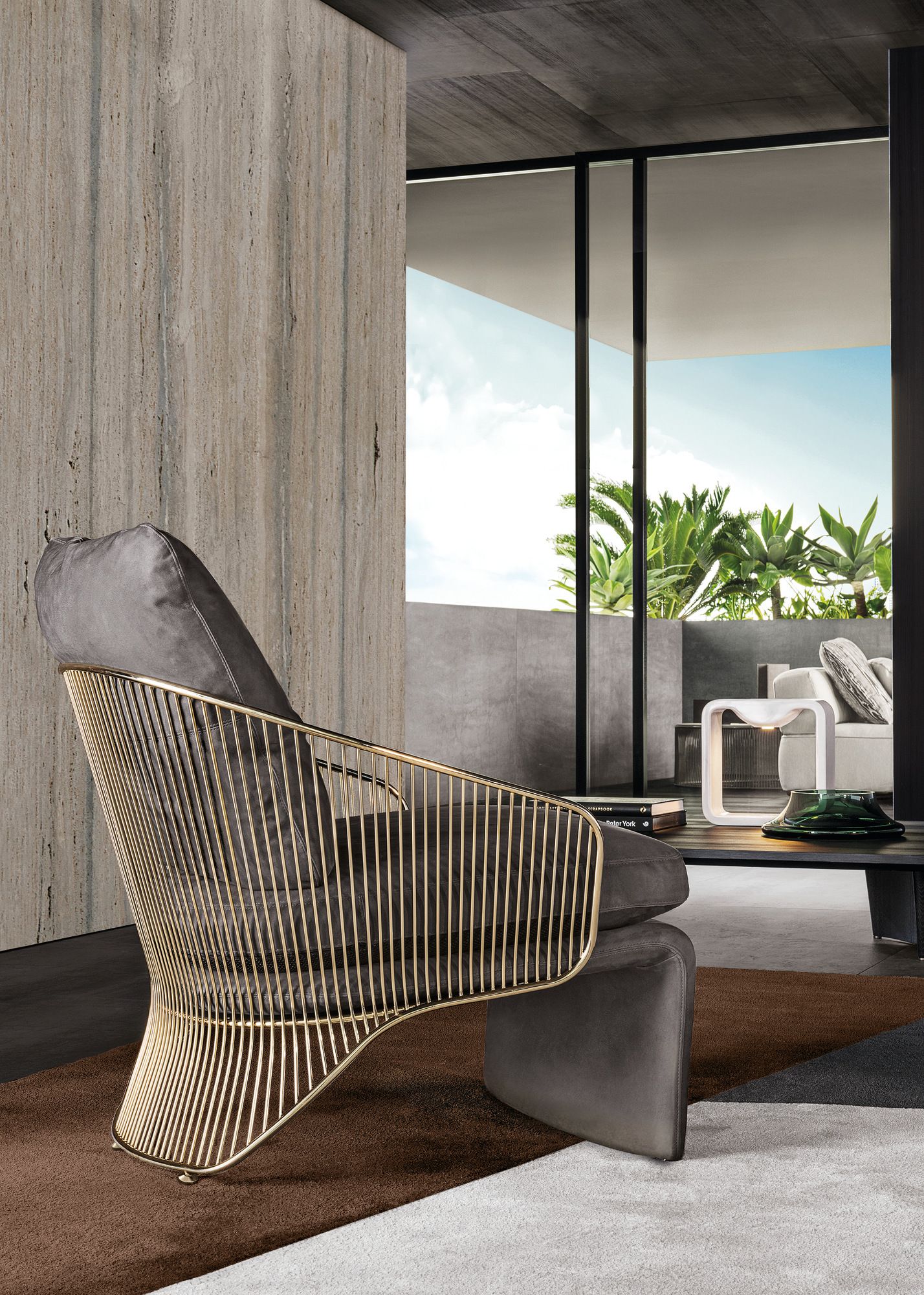 COLETTE Armchair By Minotti | design Rodolfo Dordoni