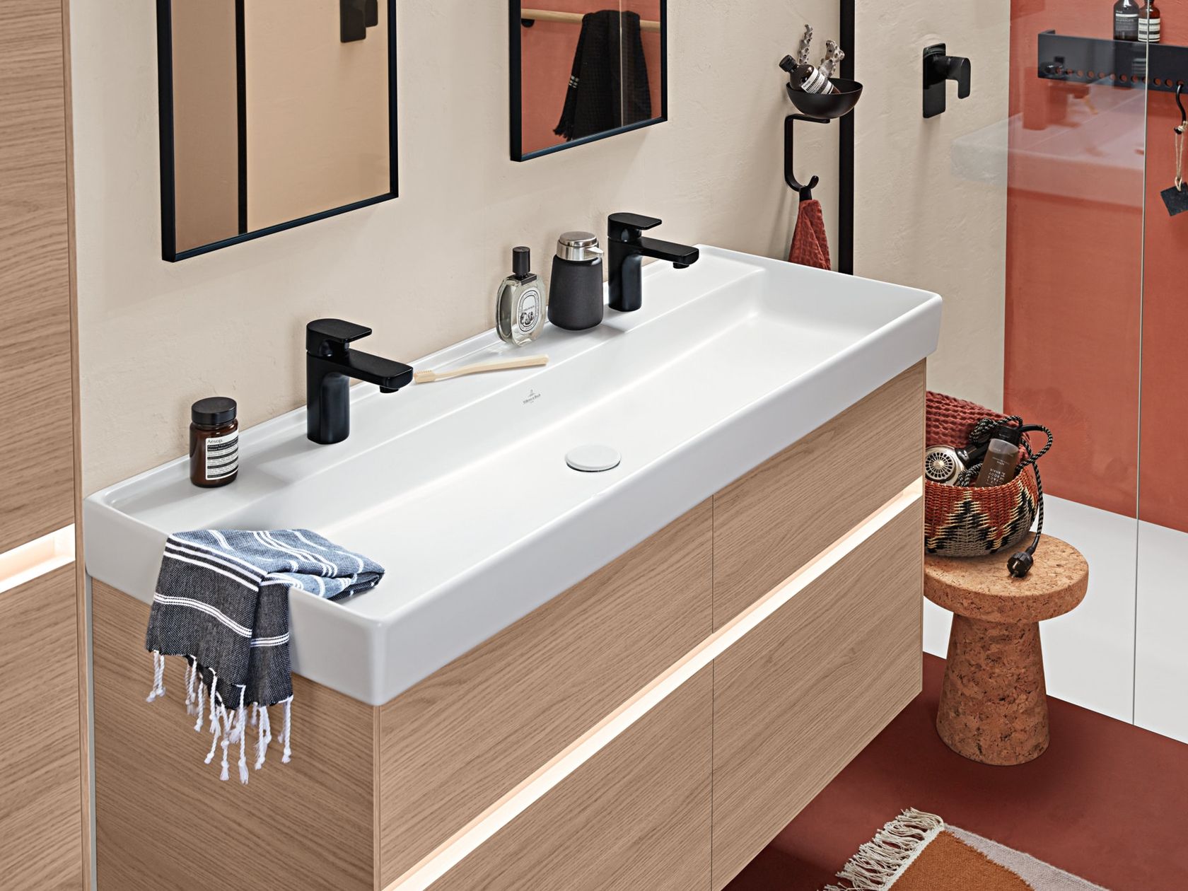 COLLARO | Washbasin Collaro Collection By Villeroy & Boch