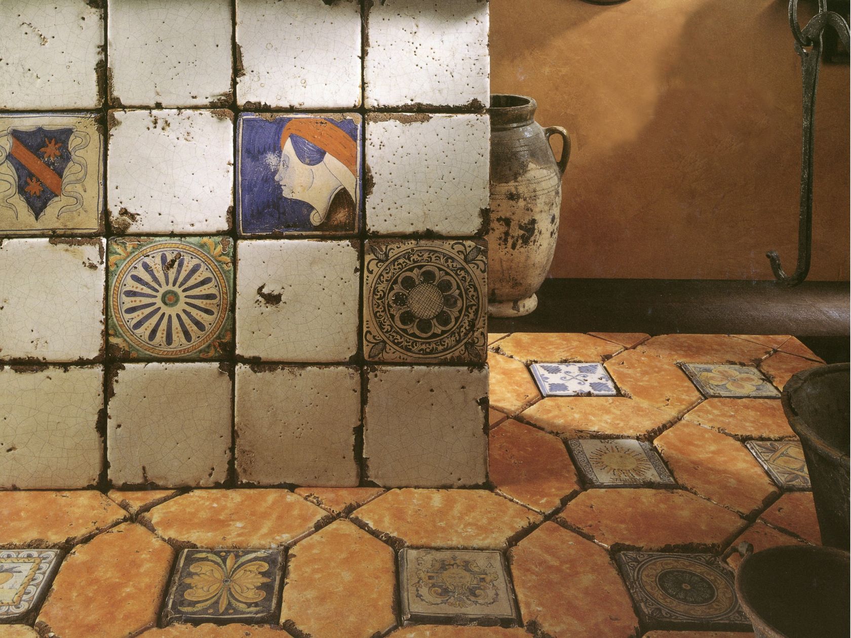 COLLEZIONI D’AUTORE Handmade ceramic wall/floor tiles By ECO Ceramica