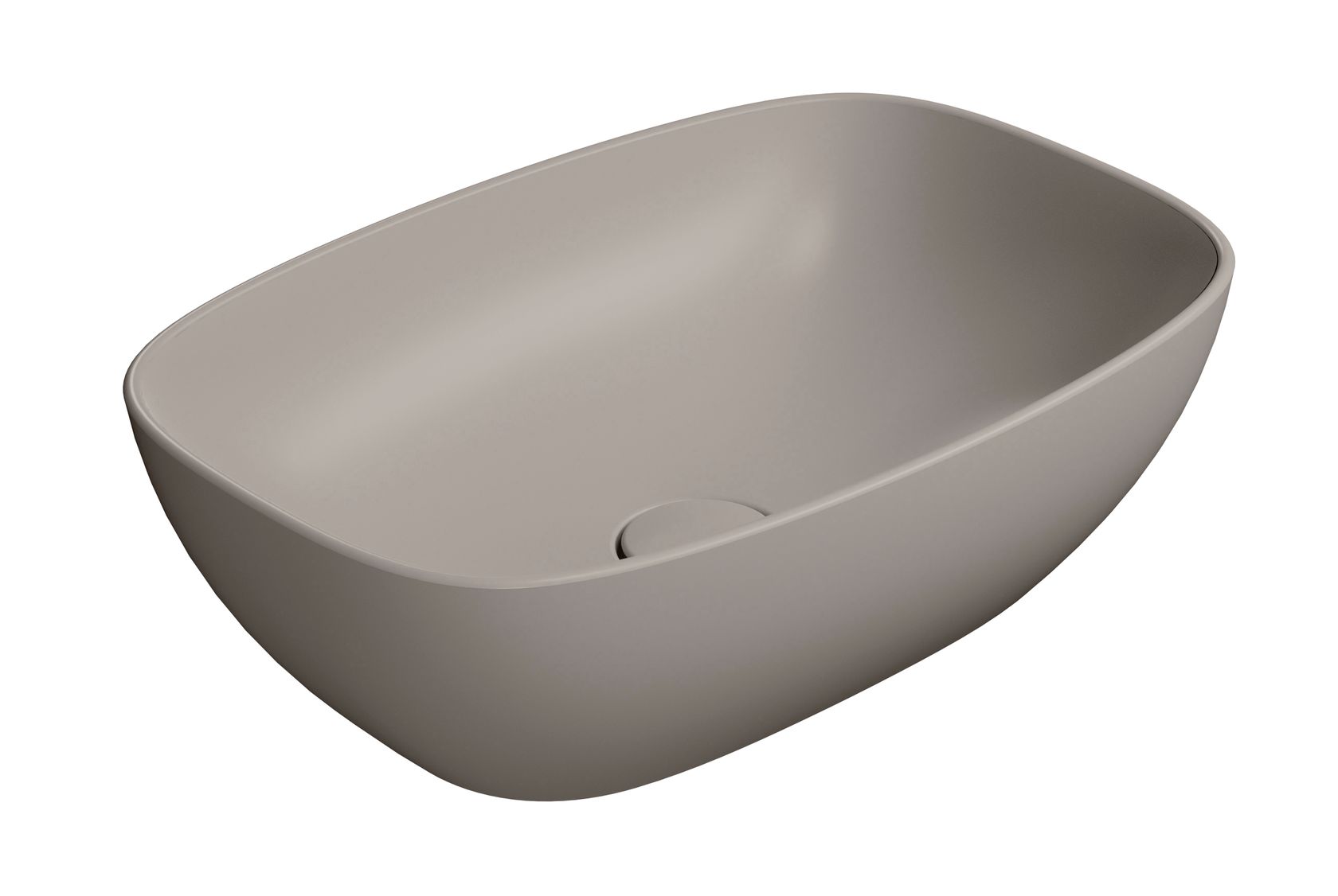 COLOR ELEMENTS 50X35 | Washbasin Countertop rectangular ceramic ...