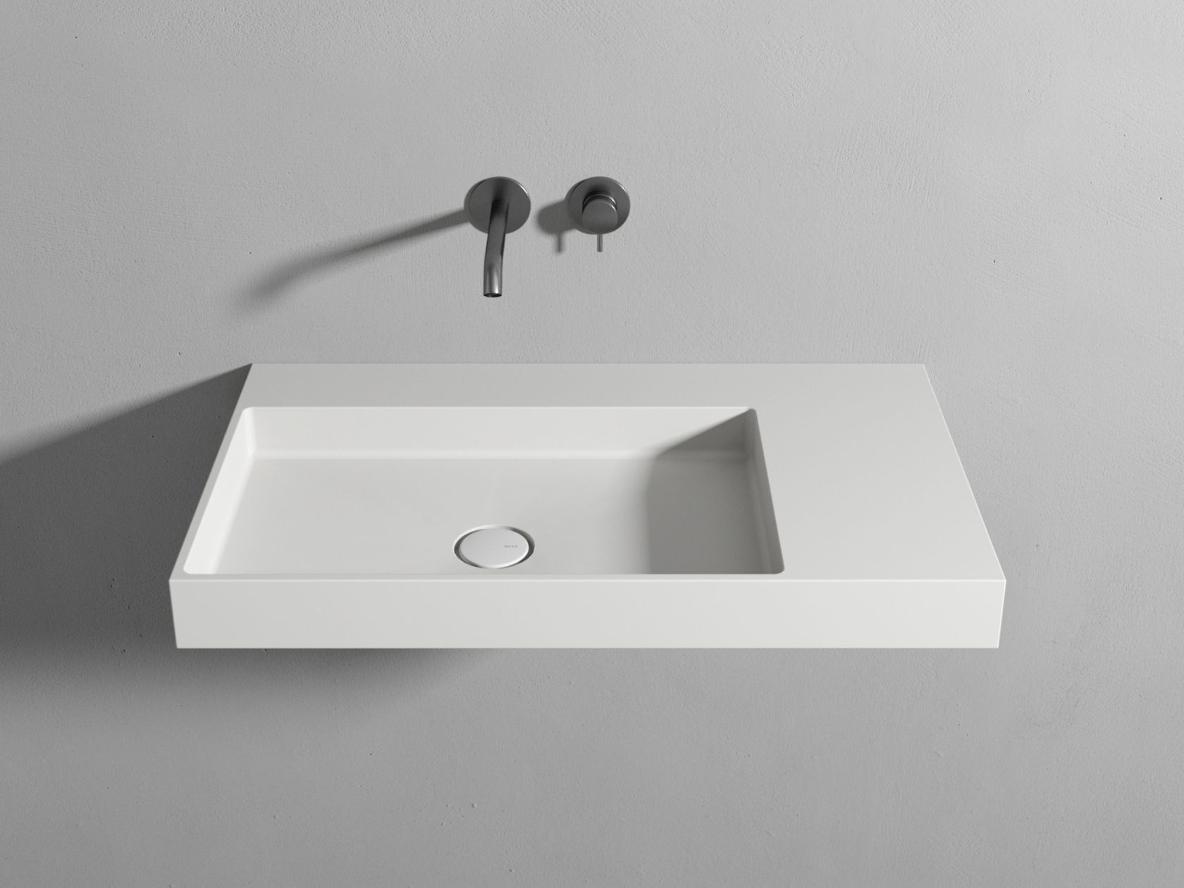 COMPACT LIVING Lavabo in Corian in appoggio By Rexa