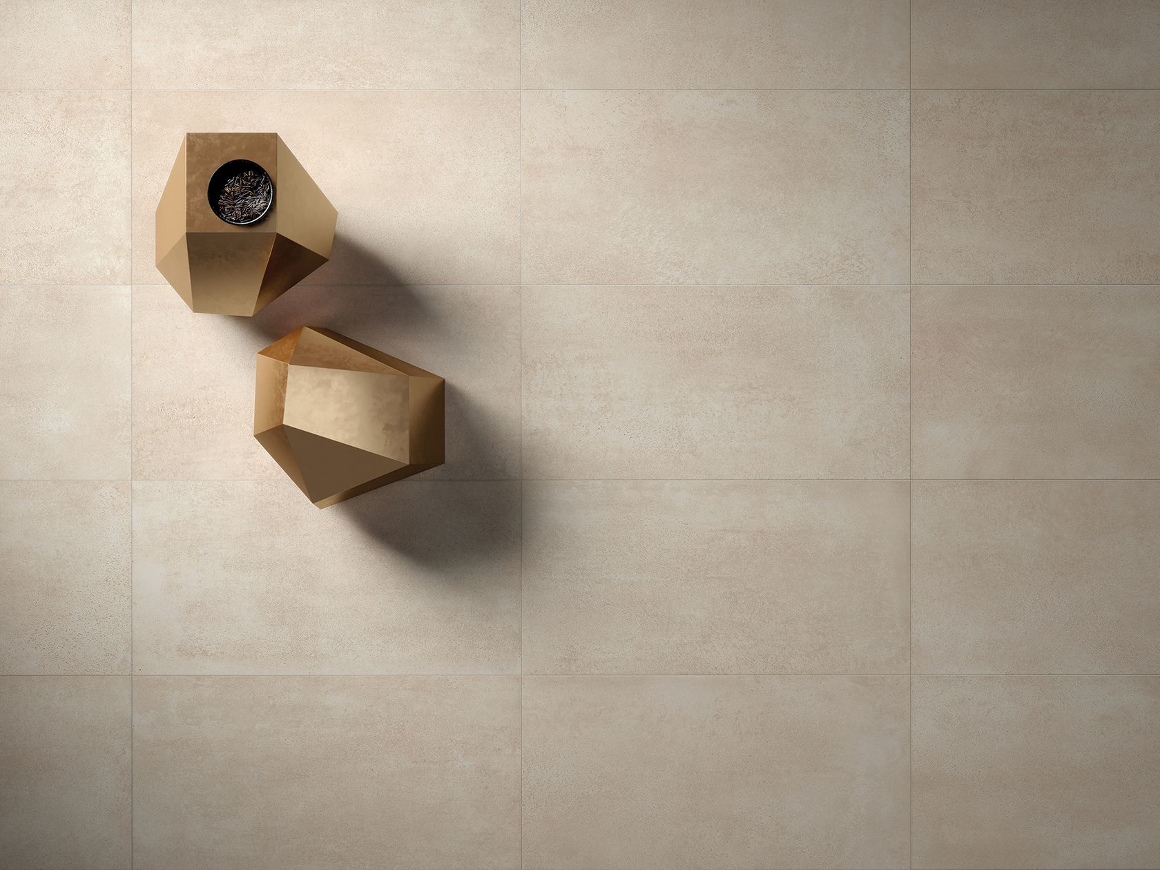 Porcelain stoneware wall/floor tiles with concrete effect CONCRETO ...