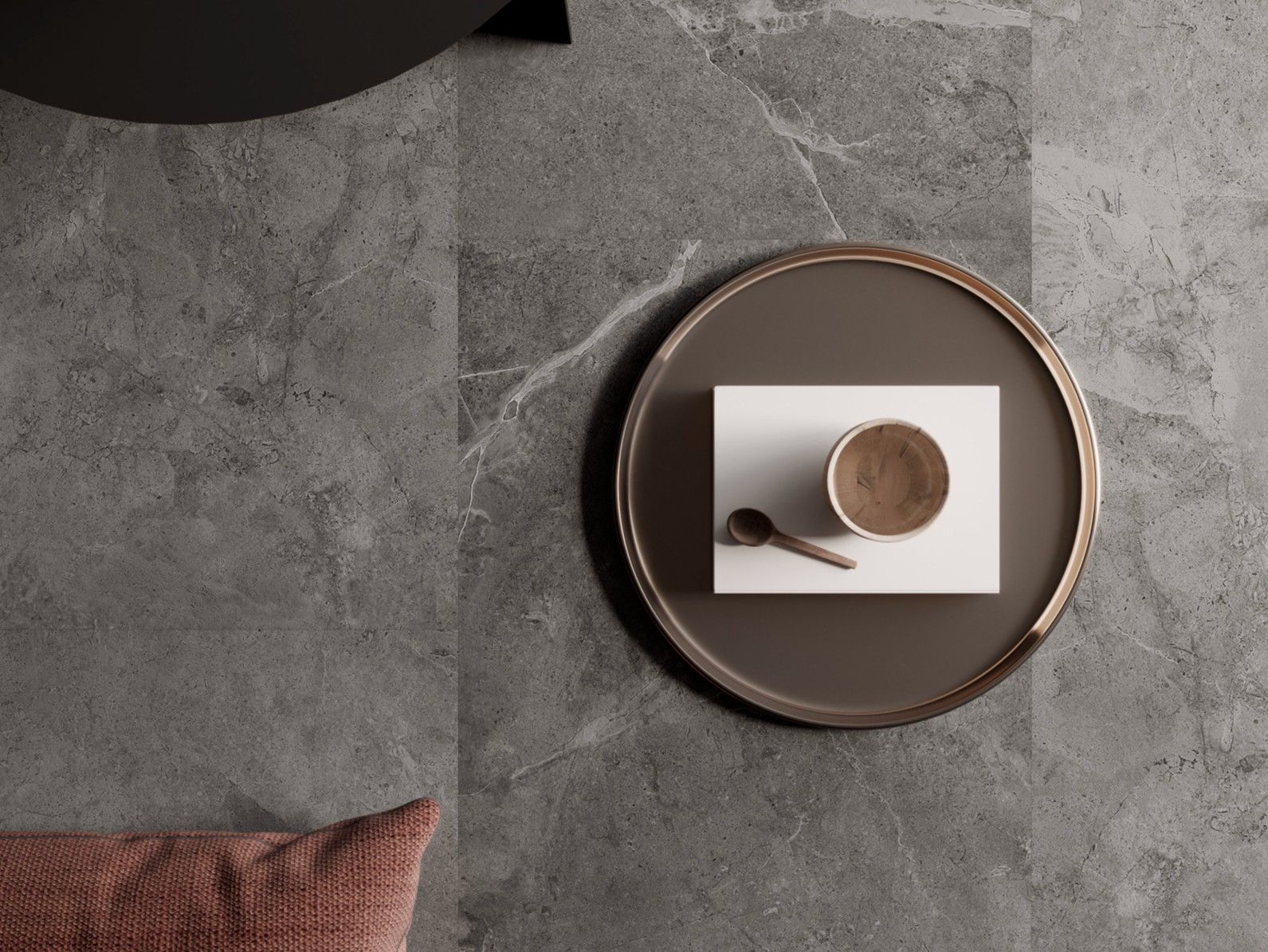 CONCRETO SPC flooring with concrete effect By WALLK