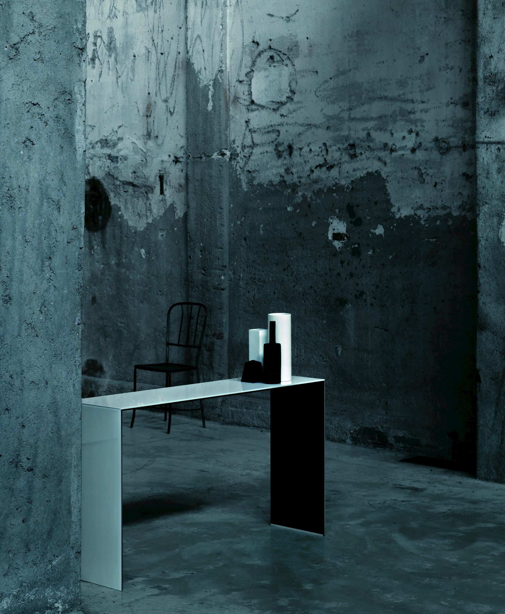 SIO2 BRIDGE | Console table SIO2 Bridge Collection By Glas Italia ...