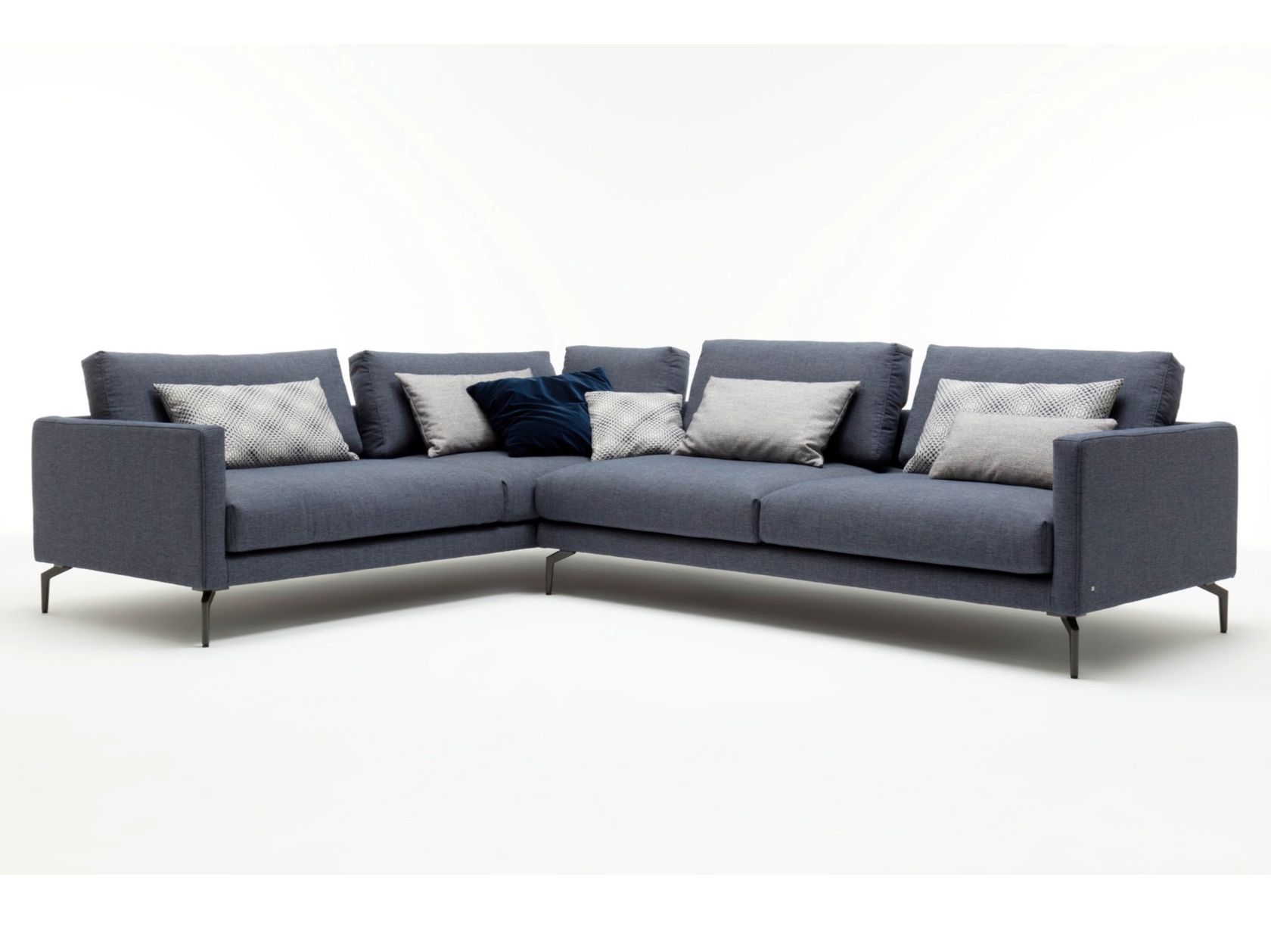 ROLF BENZ 333 JOLA Leather sofa By Rolf Benz