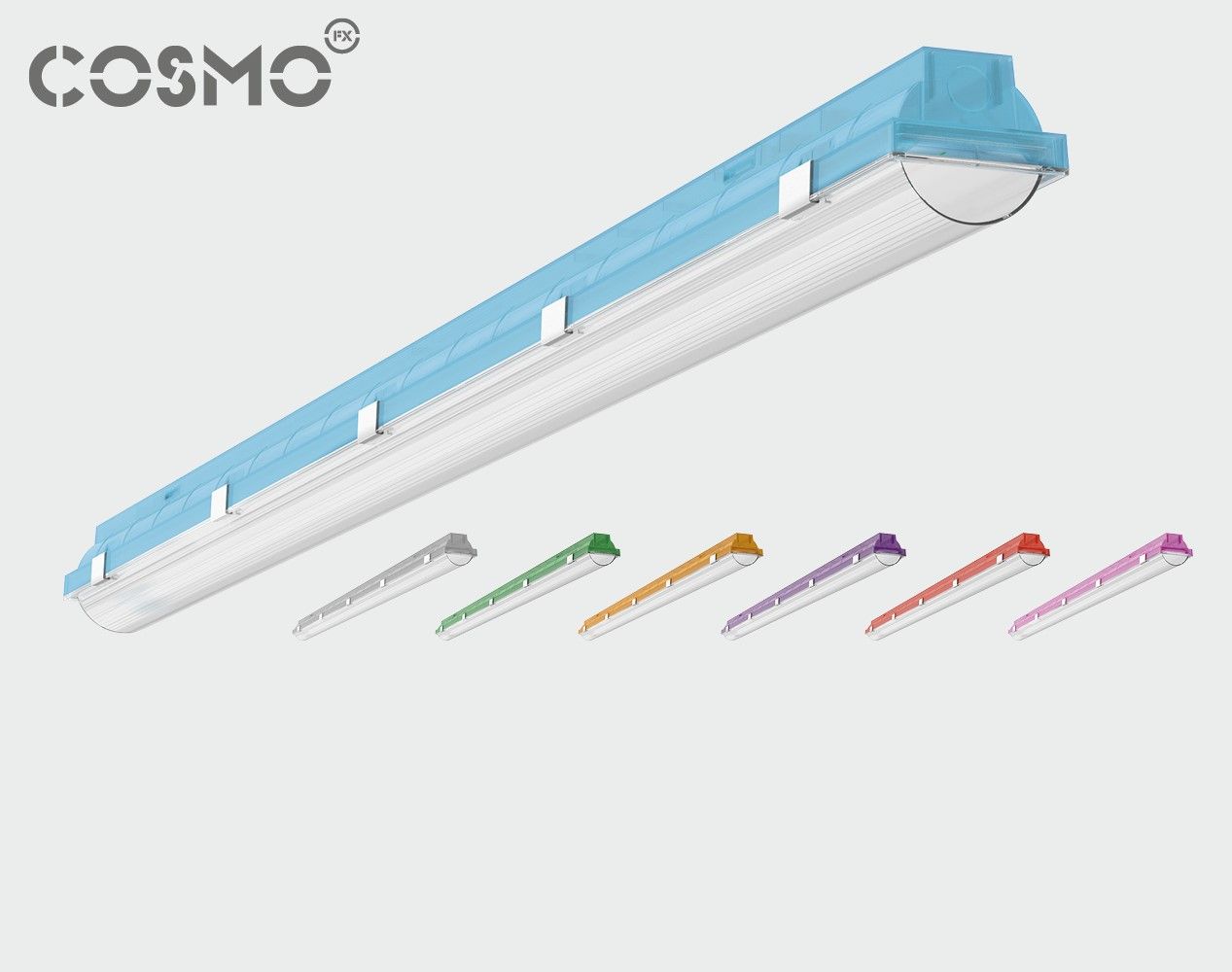 Polycarbonate ceiling lamp COSMO ORION By ES-SYSTEM