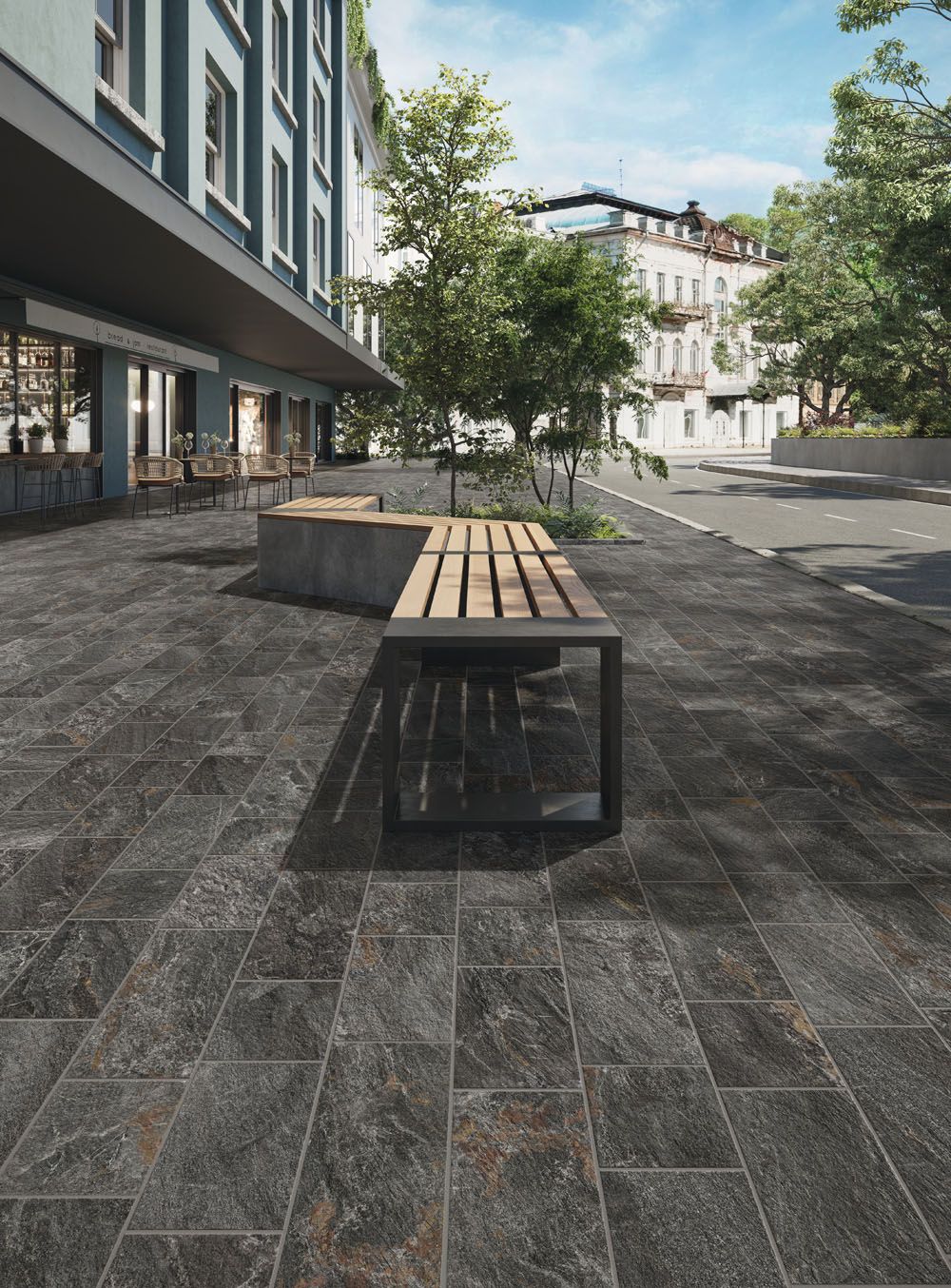 COTTAGE DARK Outdoor floor tiles By Panaria Ceramica