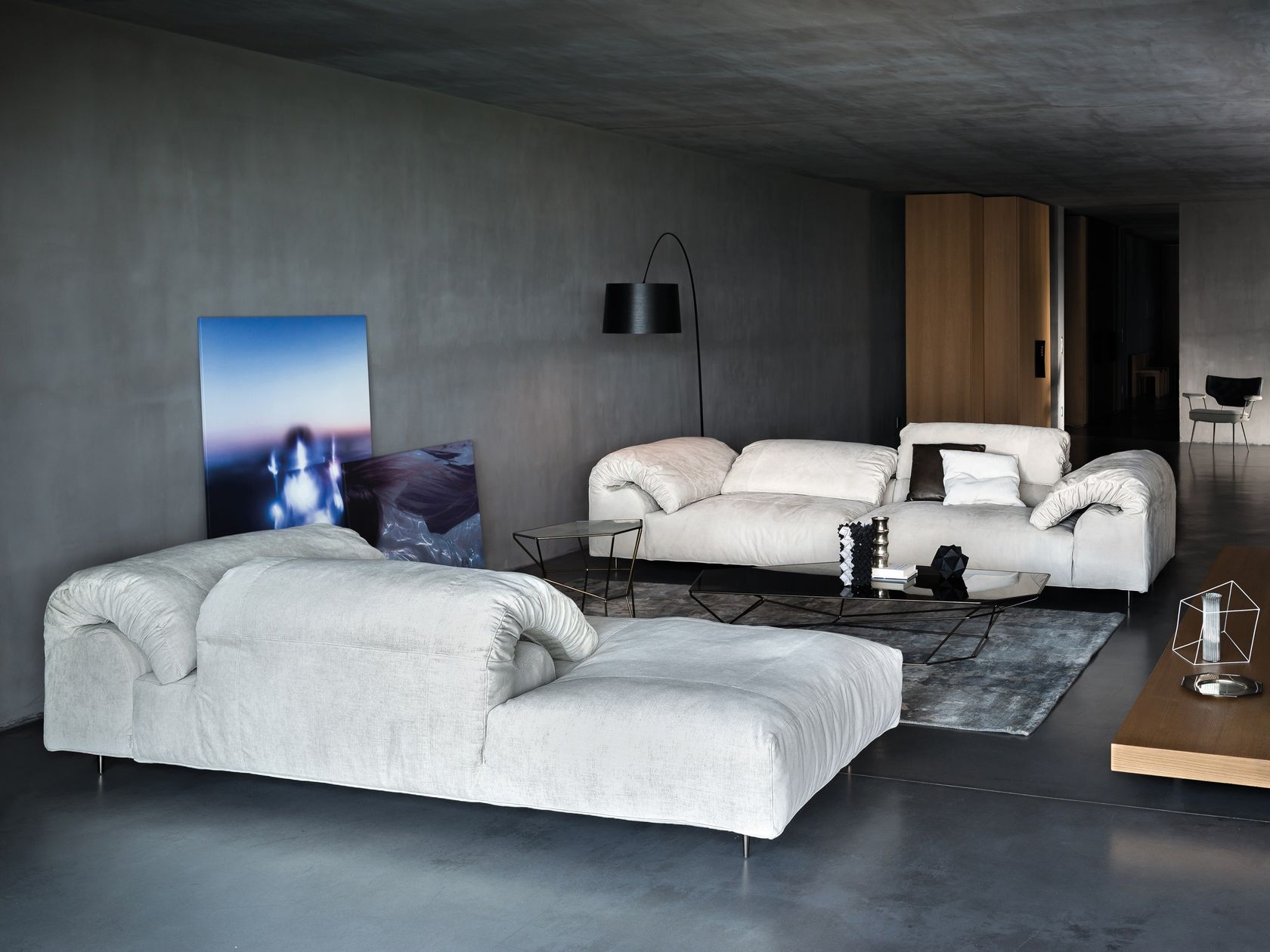 CRAZY DIAMOND | Sectional sofa By Arketipo design Giuseppe Viganò