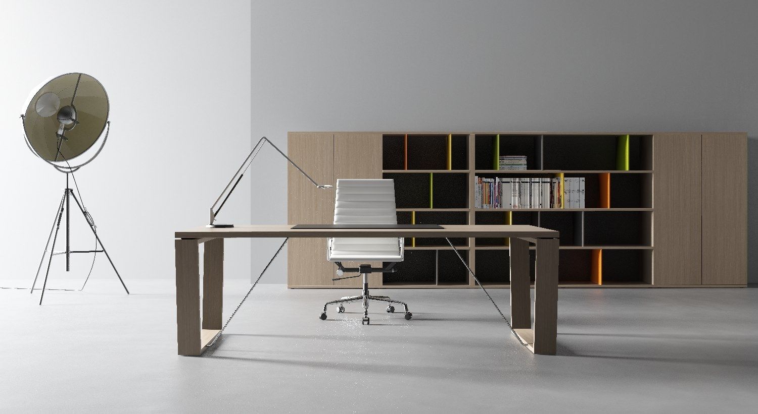 CREDENZA | Open office shelving By BK Contract design Gabriel Teixidó