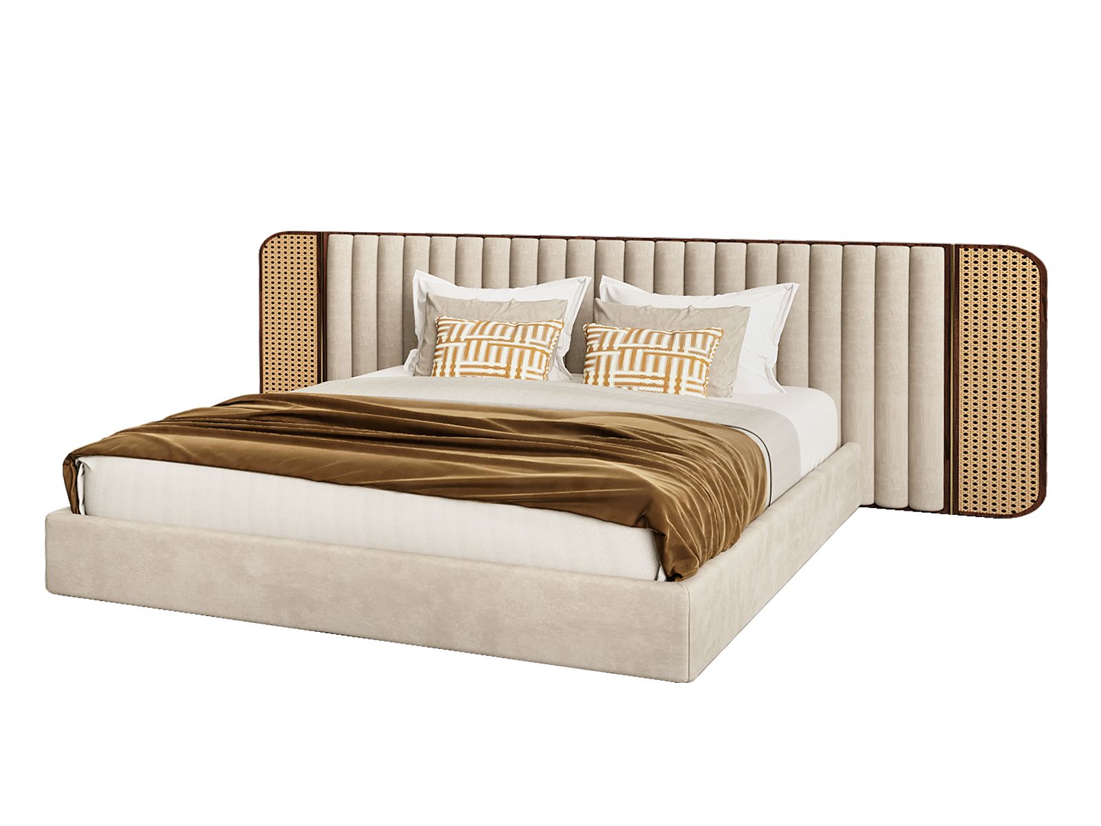 CROWN bed By ANA ROQUE INTERIORS