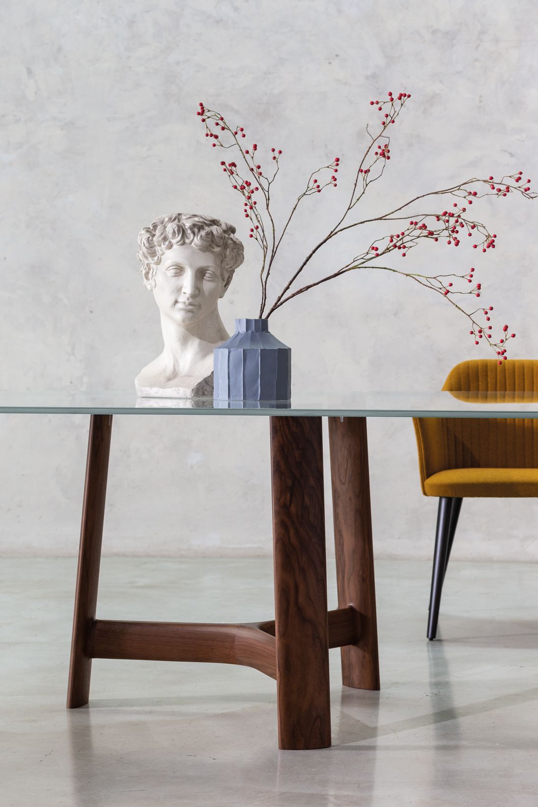 RIVER | Crystal table River Collection By BROSS design Marco Spatti