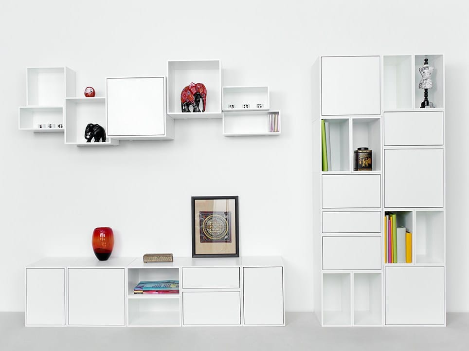 CUBIT Open modular bookcase By Cubit by Mymito