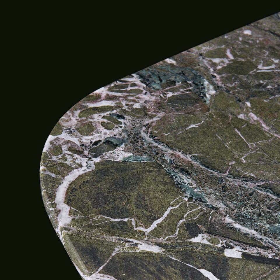 CURVE Rectangular marble living room table By Poliform | design ...