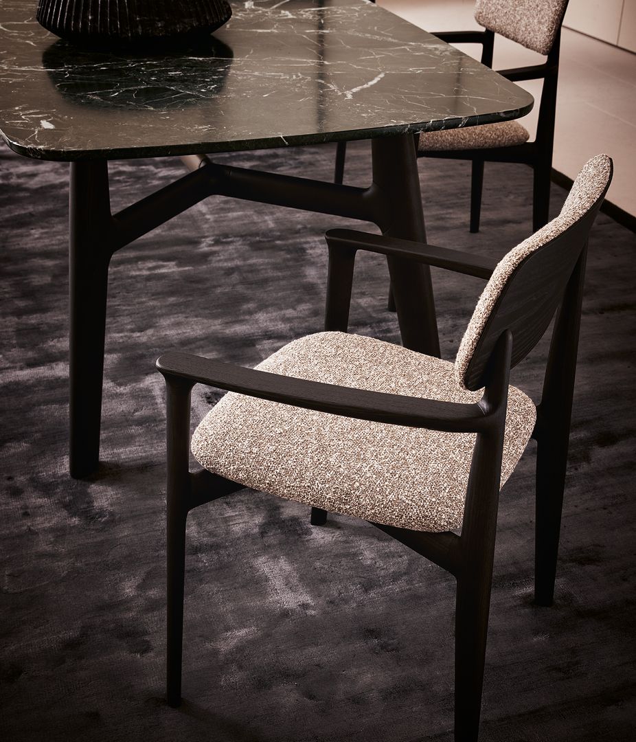 CURVE Rectangular marble living room table By Poliform | design ...