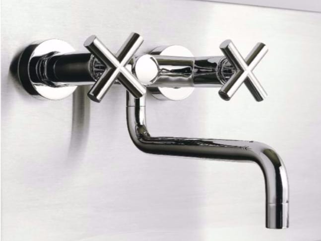 Wall-mounted kitchen tap with swivel spout DA-DA | Wall-mounted kitchen ...