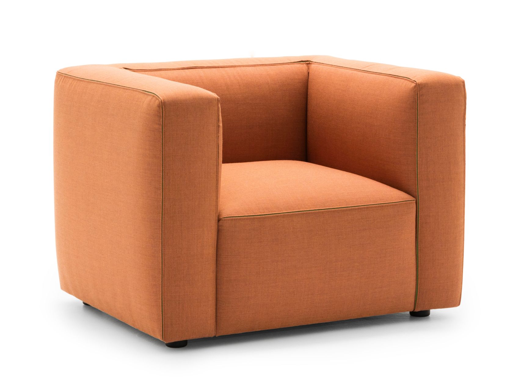 Upholstered armchair with armrests DADO BU0320 Dado Collection By Andreu World design Alfredo ...