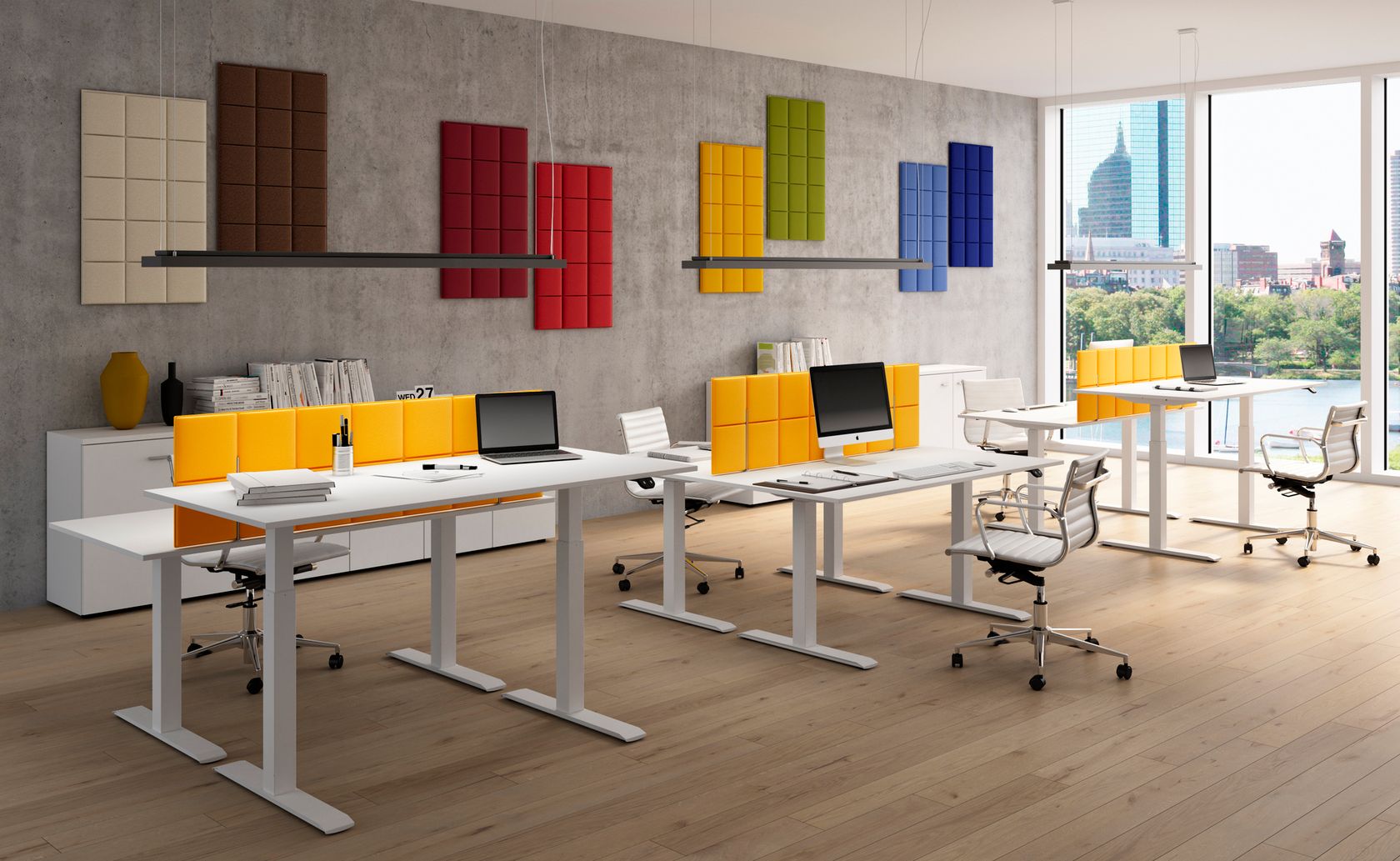 TETRIX Fabric Acoustic wall panel By CUF Milano