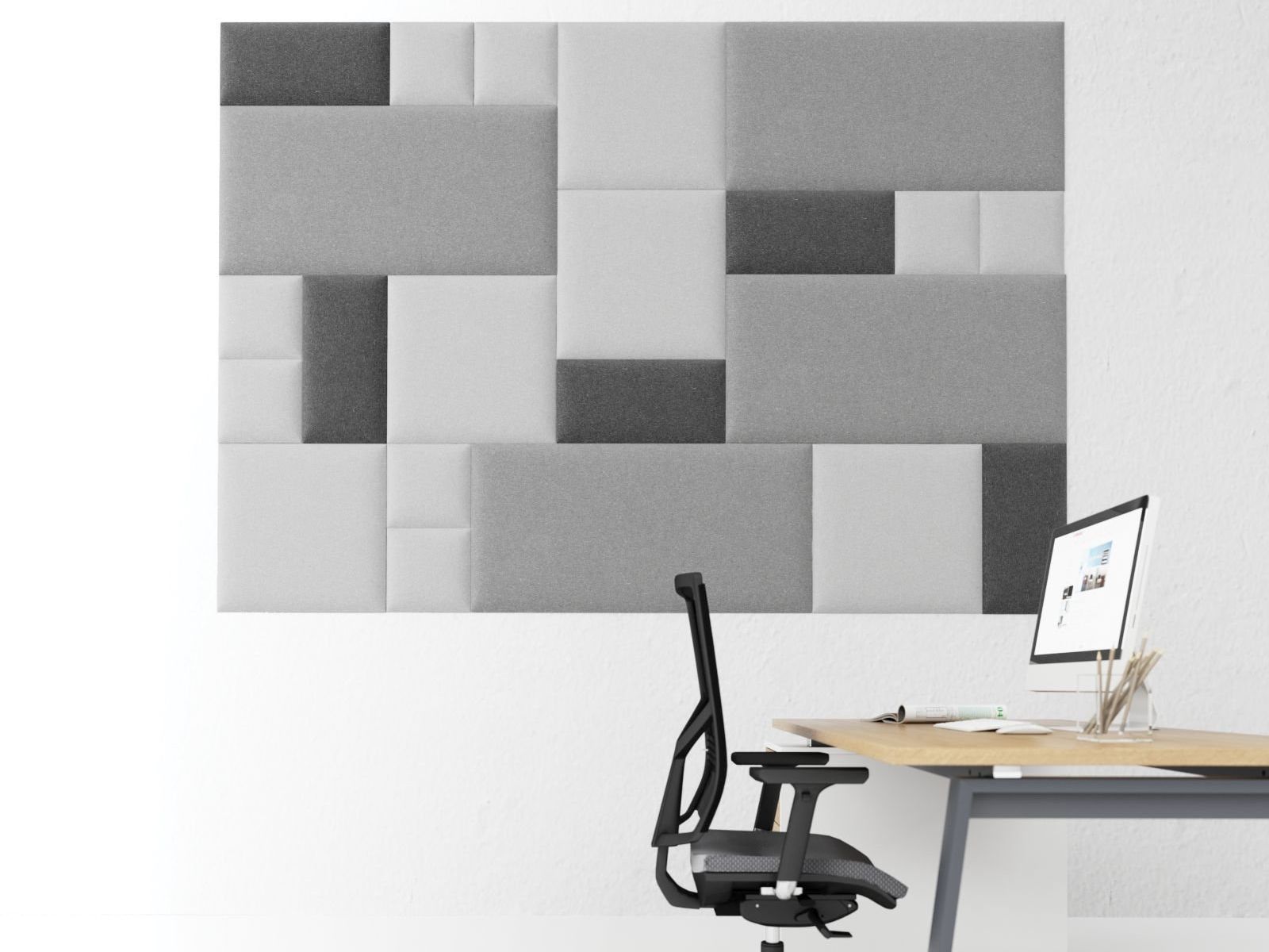 HUSH PADS Fabric Acoustic wall panel By FURNIKO