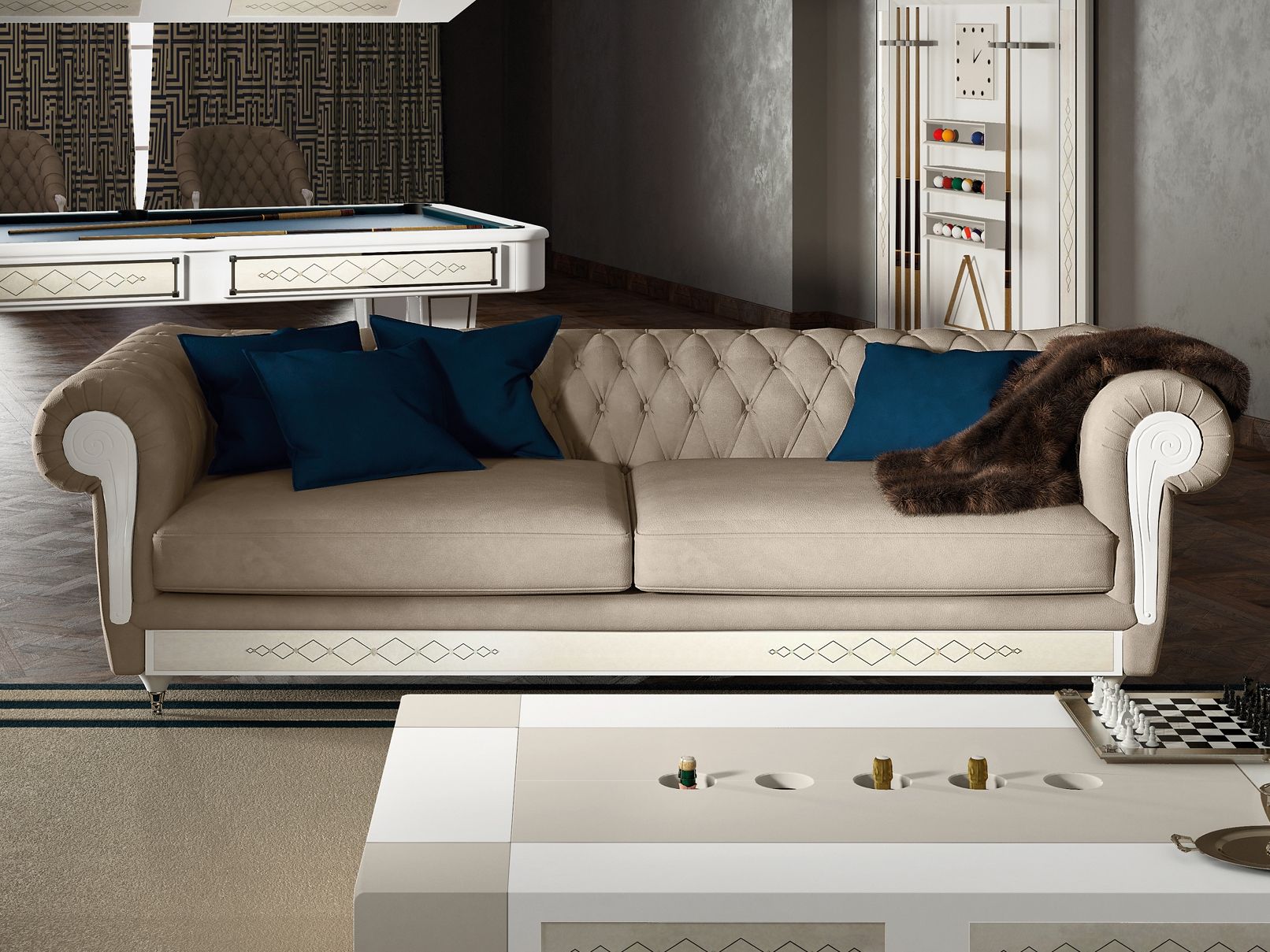 DESIRE CHEST NOUVEAU | Sofá Colección DESIRE By Vismara Design