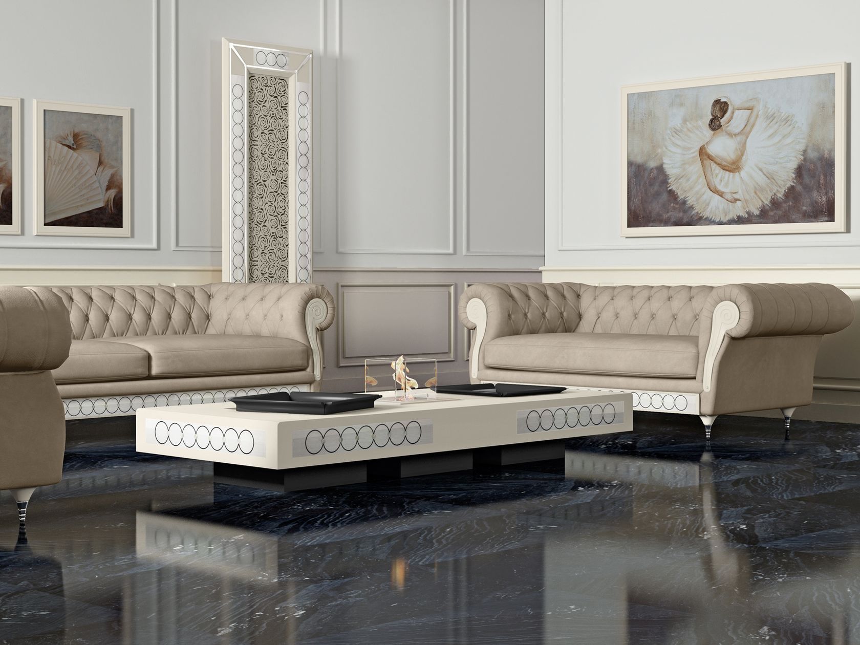 DESIRE CHEST NOUVEAU | Sofá Colección DESIRE By Vismara Design