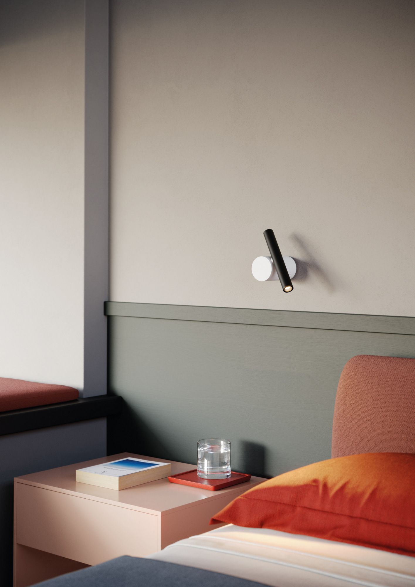 DOI LED adjustable aluminium wall lamp By Luceplan | design Meneghello ...