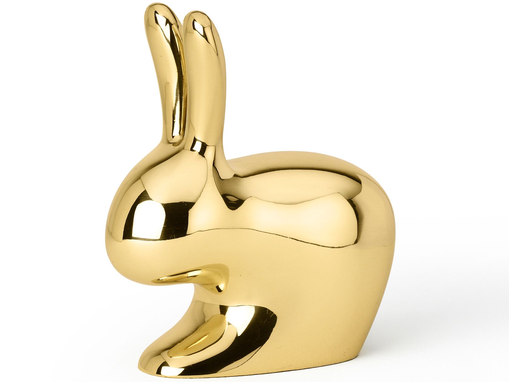 RABBIT Brass doorstop By GHIDINI1961 | design Stefano Giovannoni
