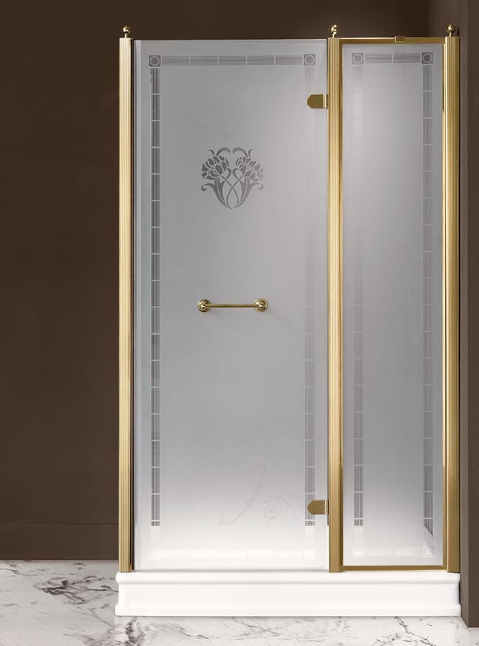 DORSET | Box doccia in vetro satinato Box doccia rettangolare in vetro ...