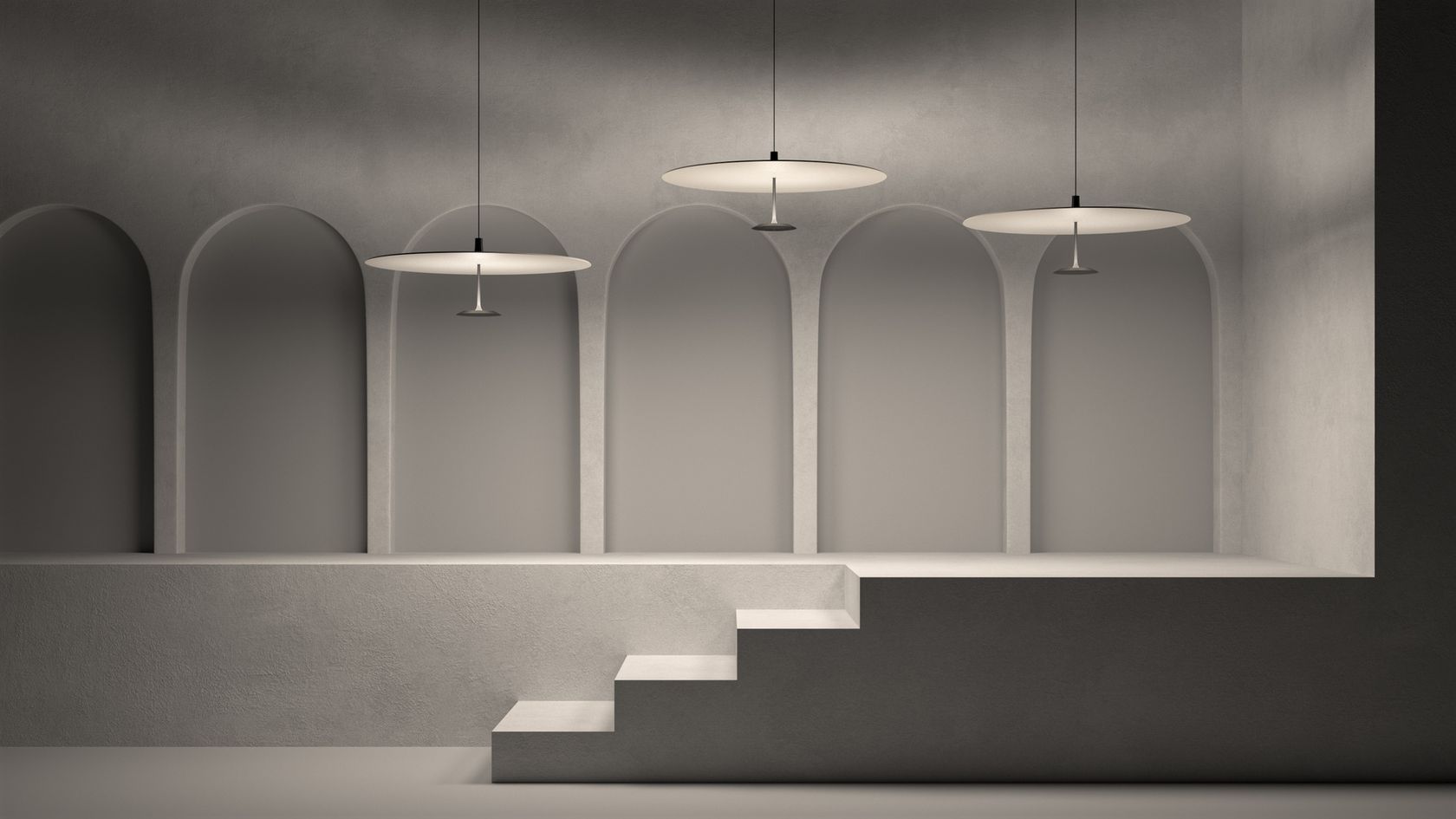 LED aluminium pendant lamp with dimmer DOT Dot Collection By Lumina ...