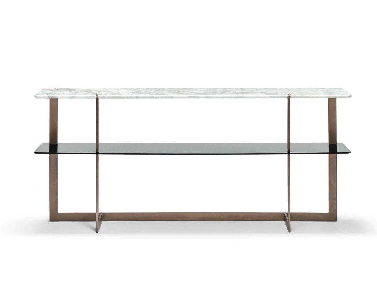 DOUGLAS Rectangular marble console table By Arketipo | design Mauro ...