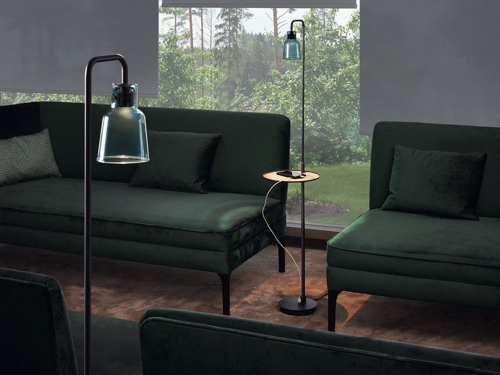 DRIP P/131 Floor lamp By Bover