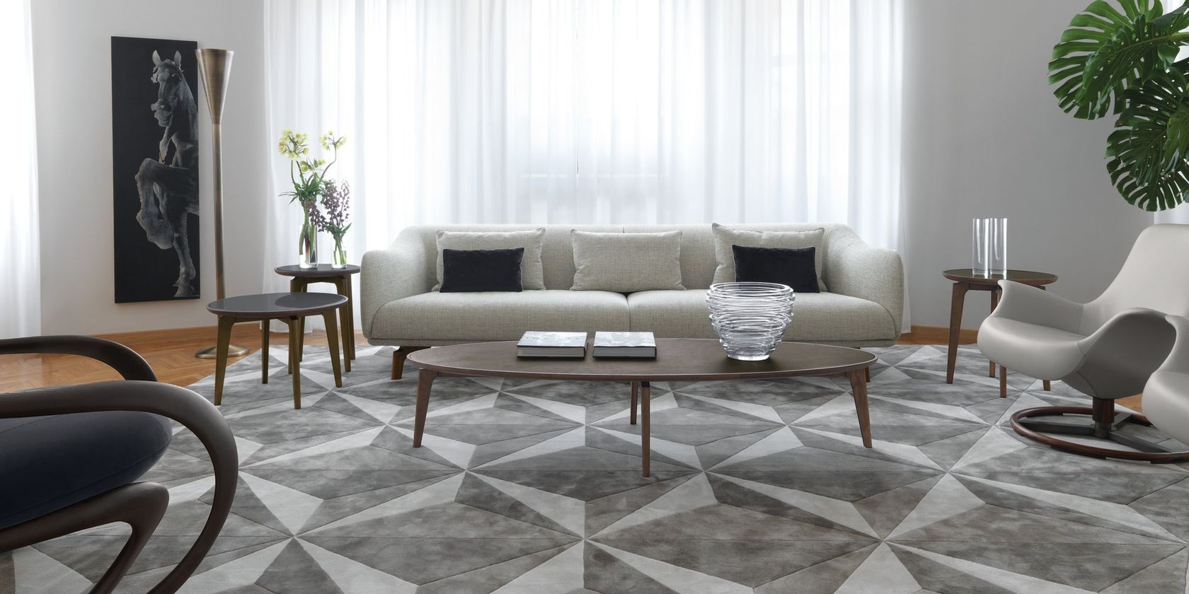 DRIVE Fabric sofa By Giorgetti | design Carlo Colombo