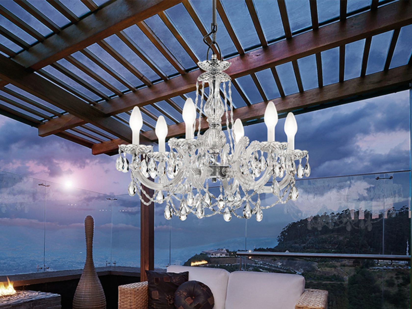 Polycarbonate outdoor pendant lamp DRYLIGHT S12 Drylight Collection By ...