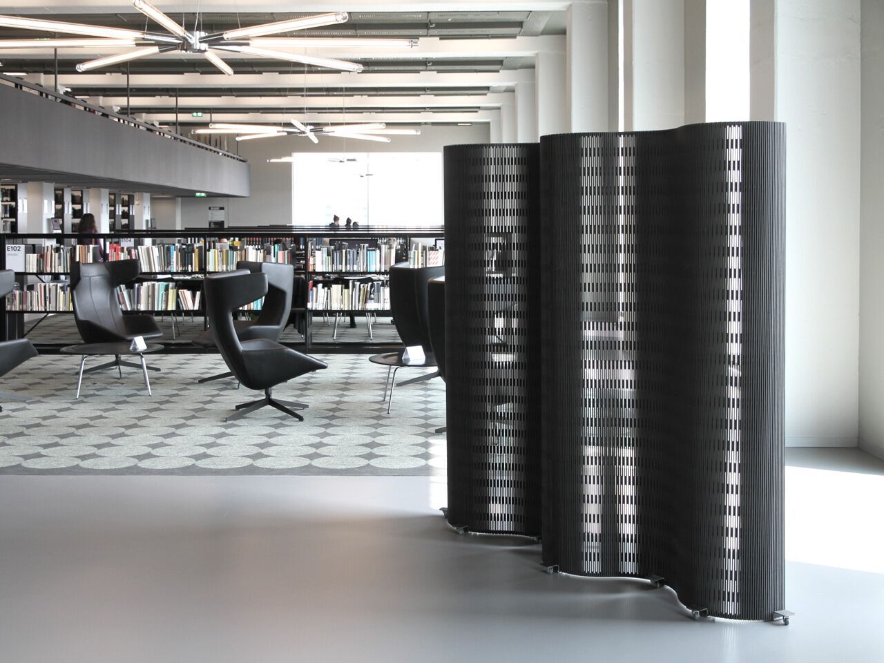 JANUS Partition Wall Wooden office screen By dukta