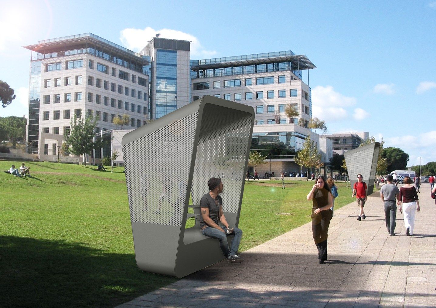 Bench / porch E-BENCH By GARDA DESIGN