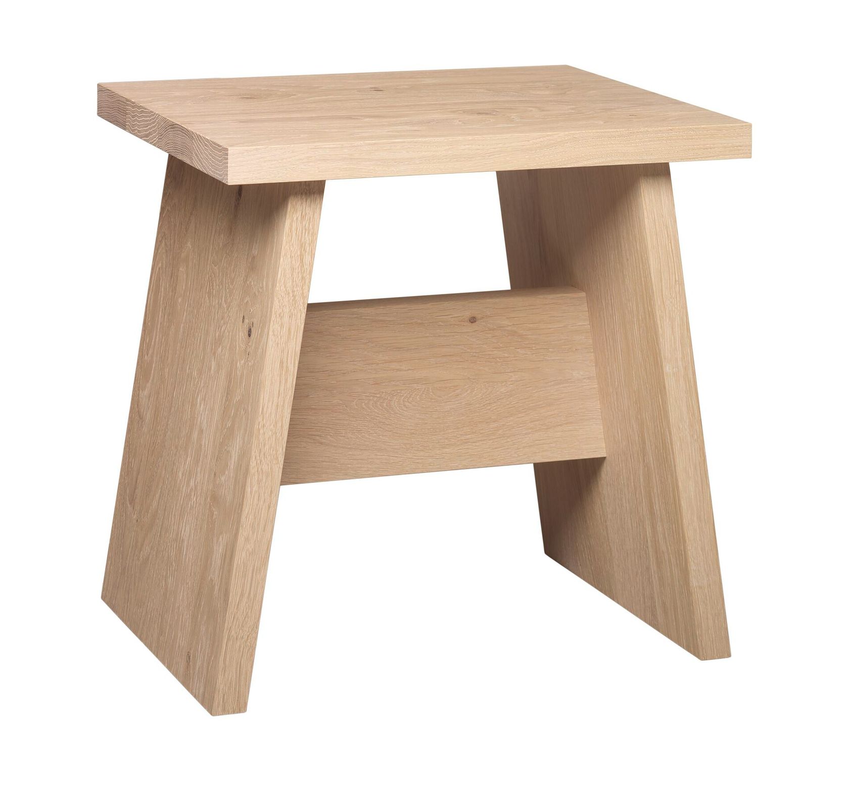 LANGLEY Solid wood stool / coffee table By e15